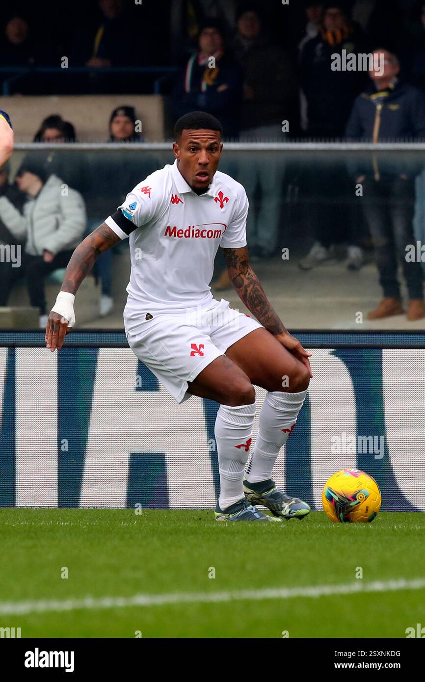 Fiorentina's Michael Folorunsho during the Serie A enilive soccer match ...