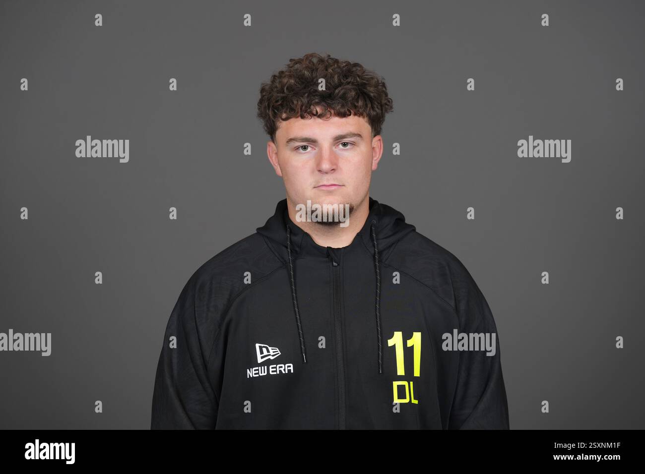 Michigan defensive lineman Mason Graham (DL11) poses for a portrait at ...