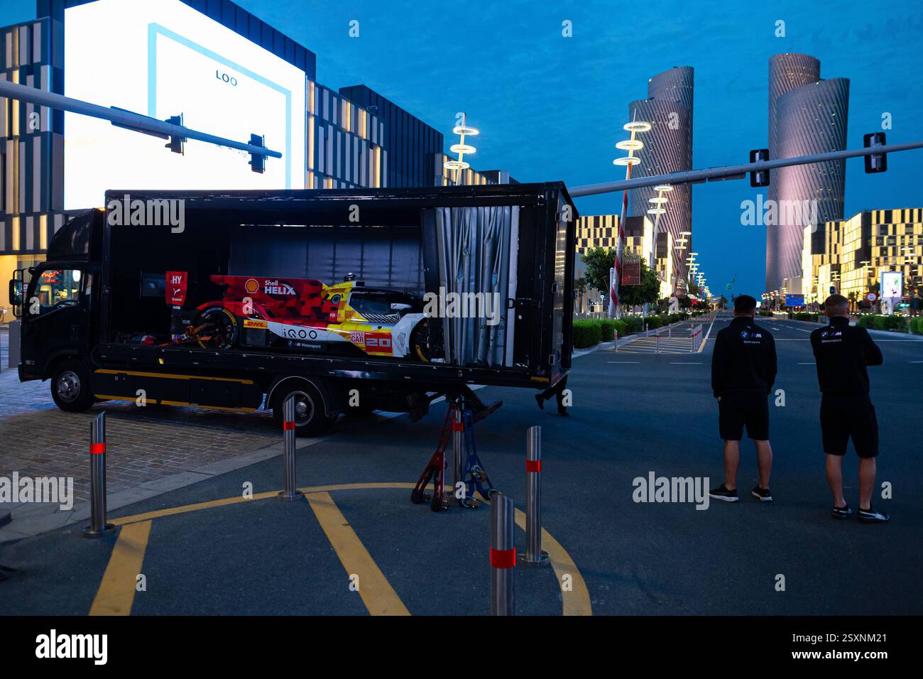 Lusail, Qatar. 24th Feb, 2025. 20 FRIJNS Robin (nld), RAST René (ger ...