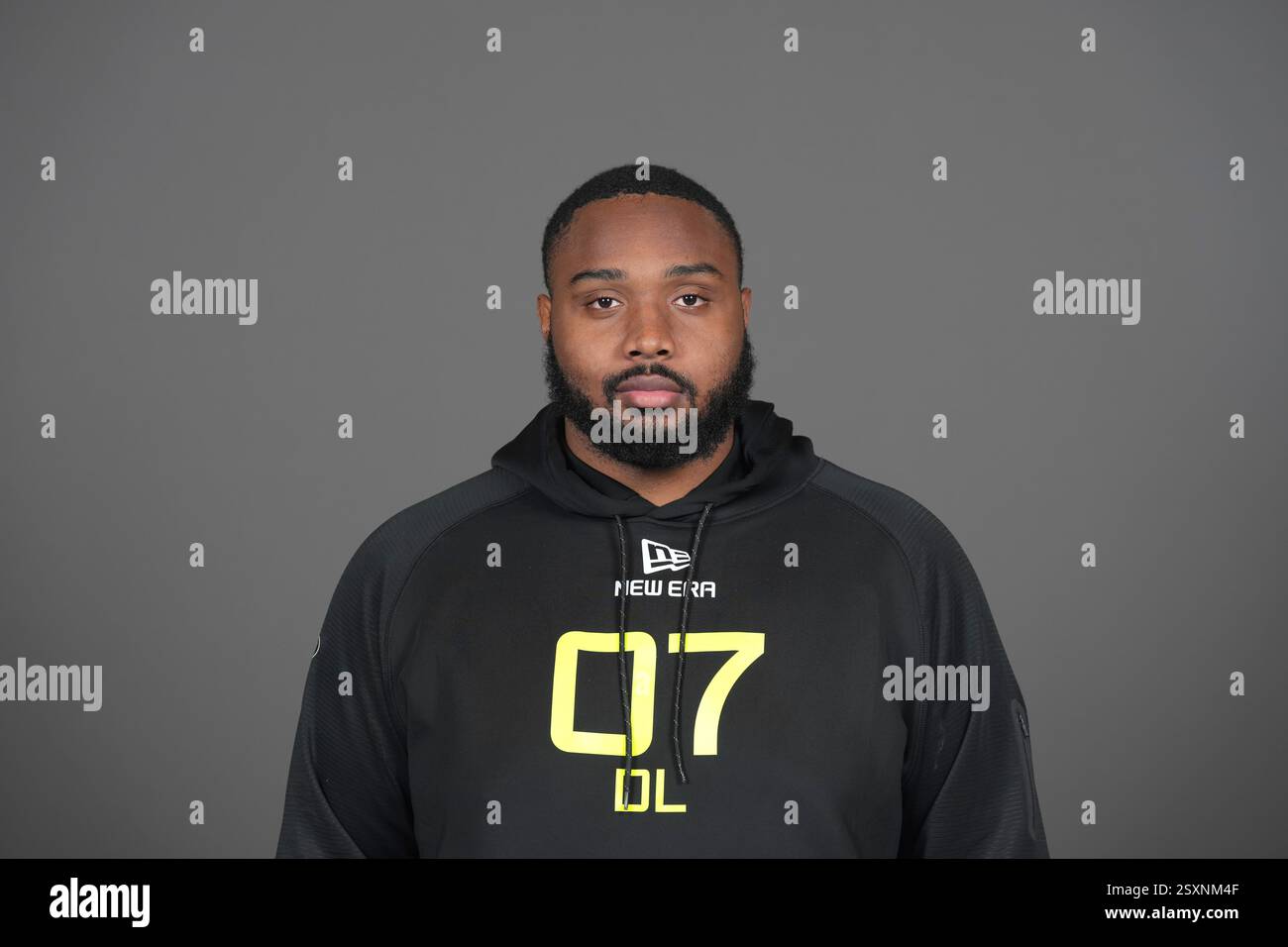 Oregon defensive lineman Jamaree Caldwell (DL07) poses for a portrait ...