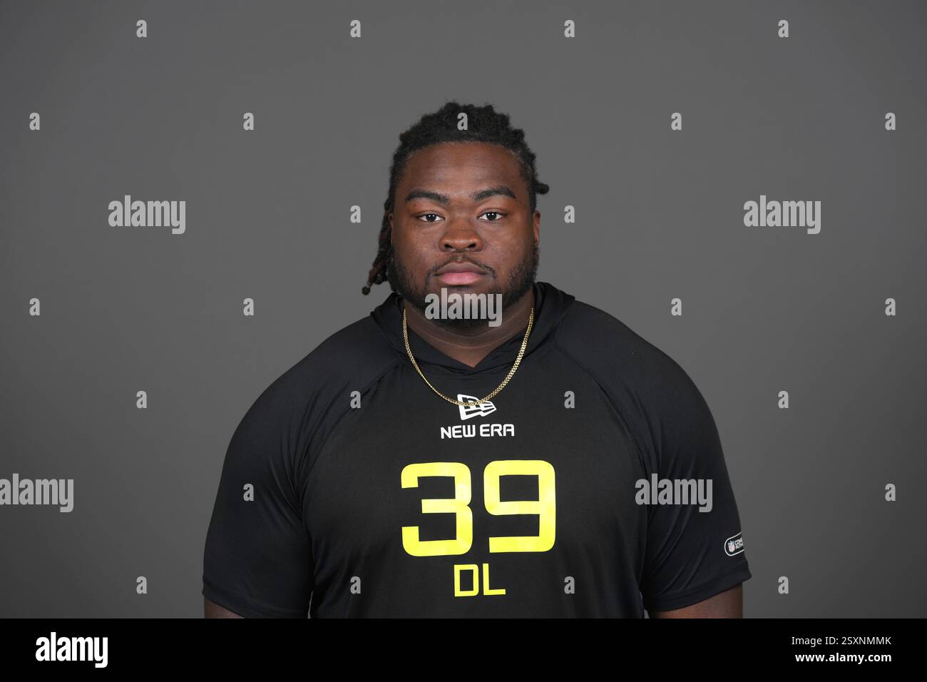 Indiana defensive lineman CJ West (DL39) poses for a portrait at the ...