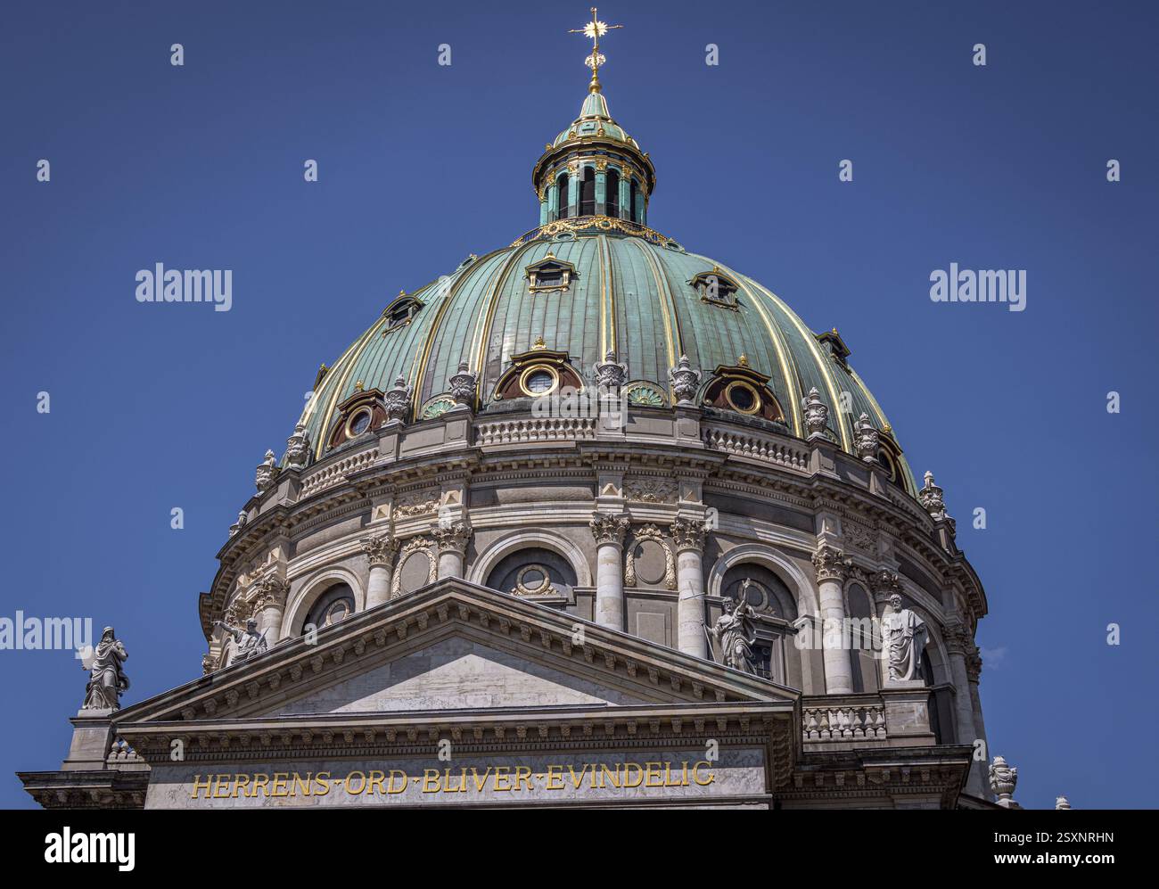 Dome of The Marble Church / Frederick's Church / Marmorkirken ...