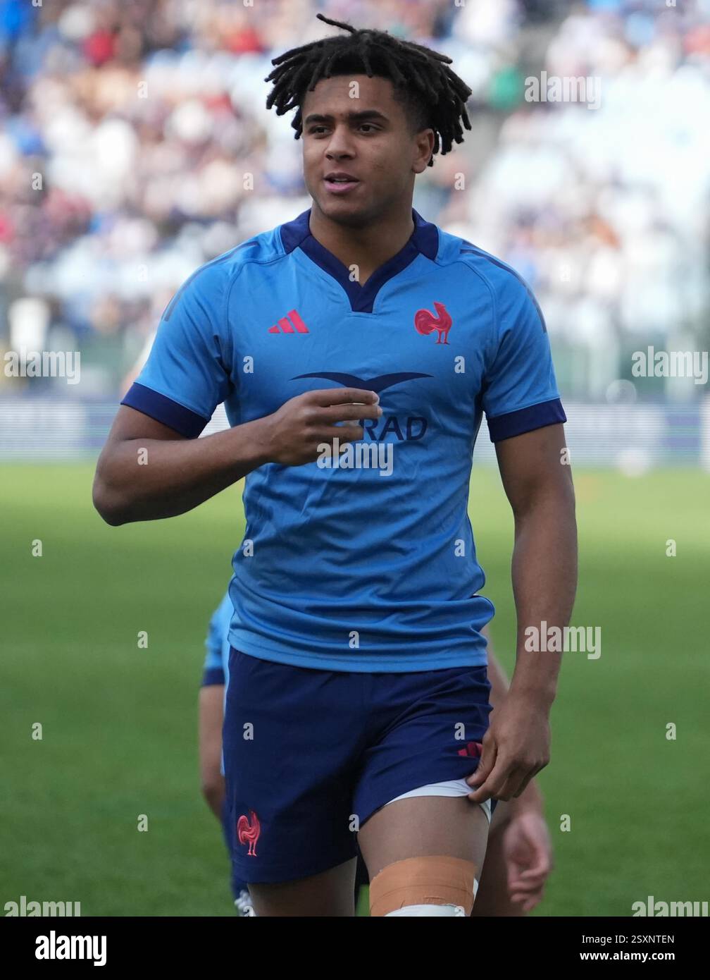 Th o Attissogbe of France during the 2025 Six Nations Championship ...