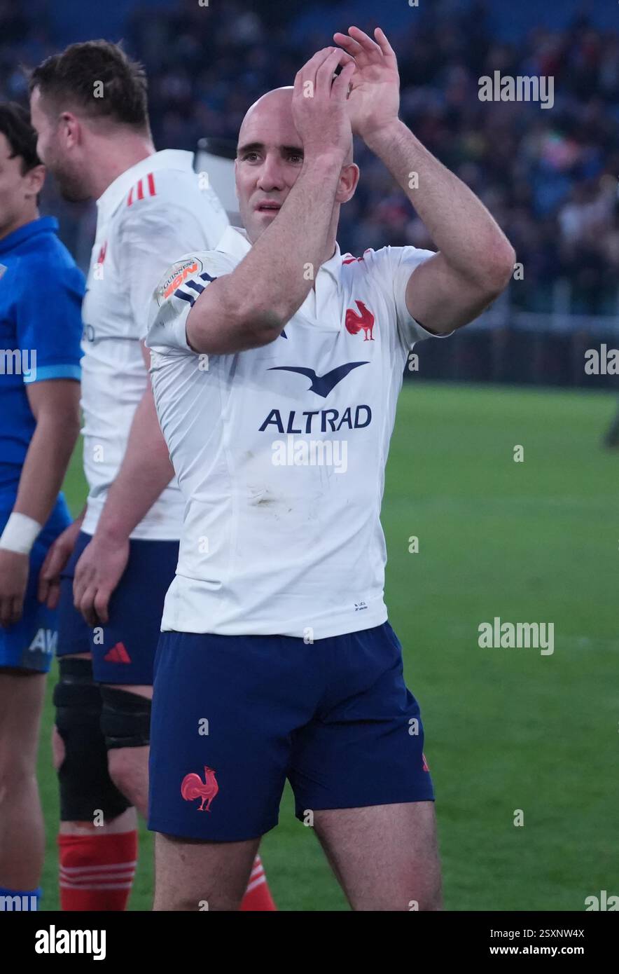 Maxime Lucu of France during the 2025 Six Nations Championship, rugby ...