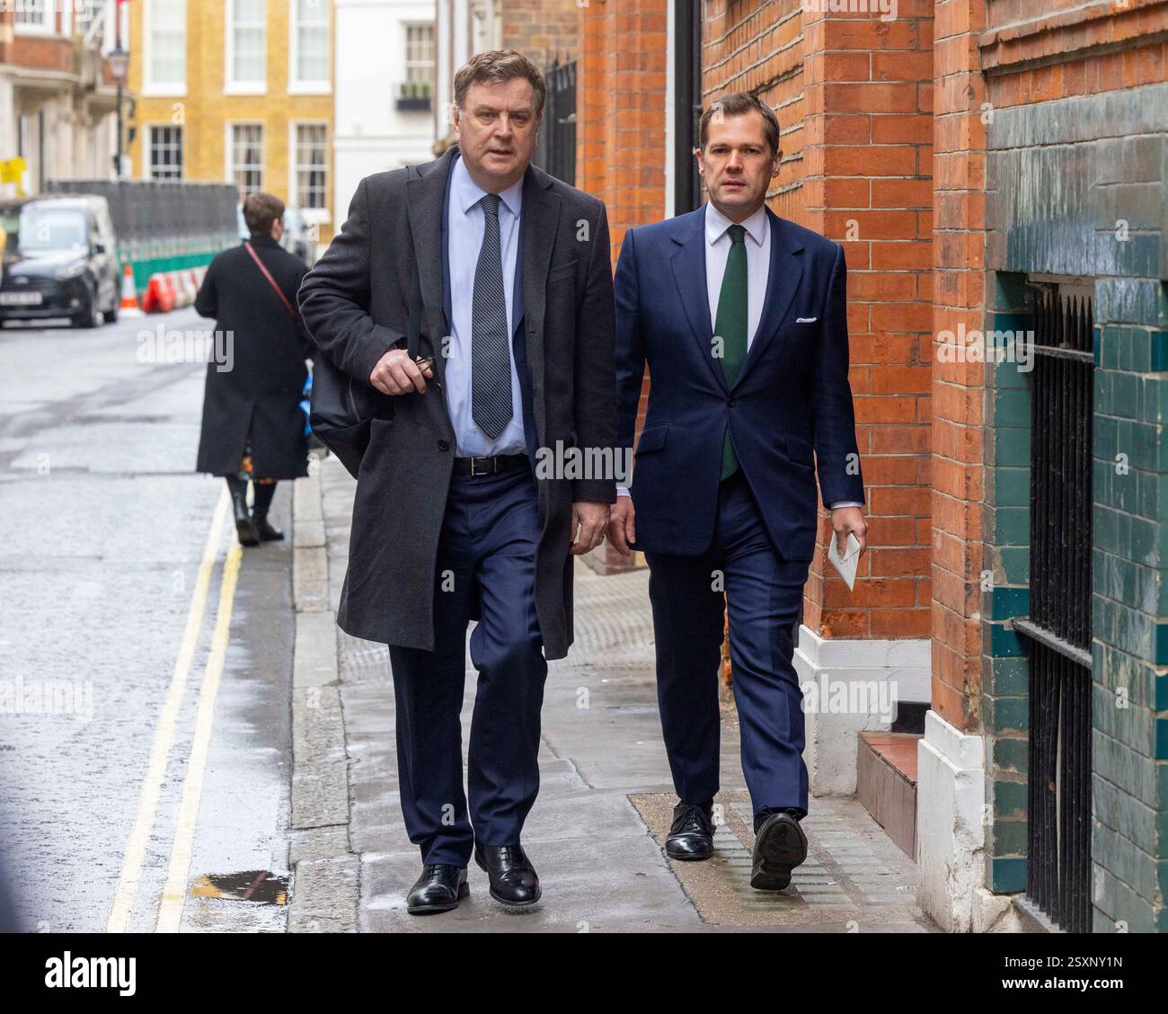 London, UK. 25th Feb, 2025. Mel Stride, Shadow Chancellor of the ...