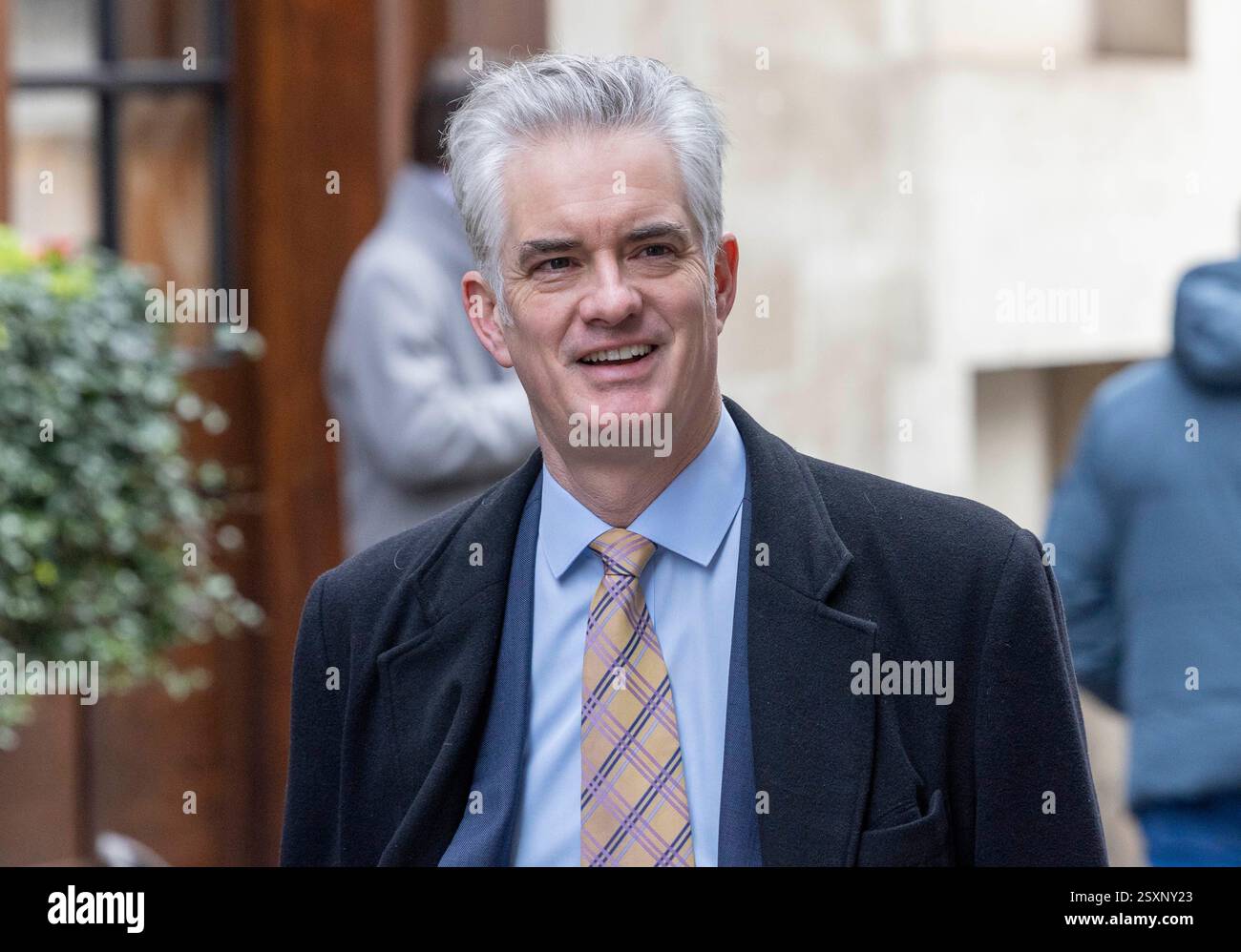 London, UK. 25 Feb 2025 James Cartlidge, Shadow Secretary of State for ...