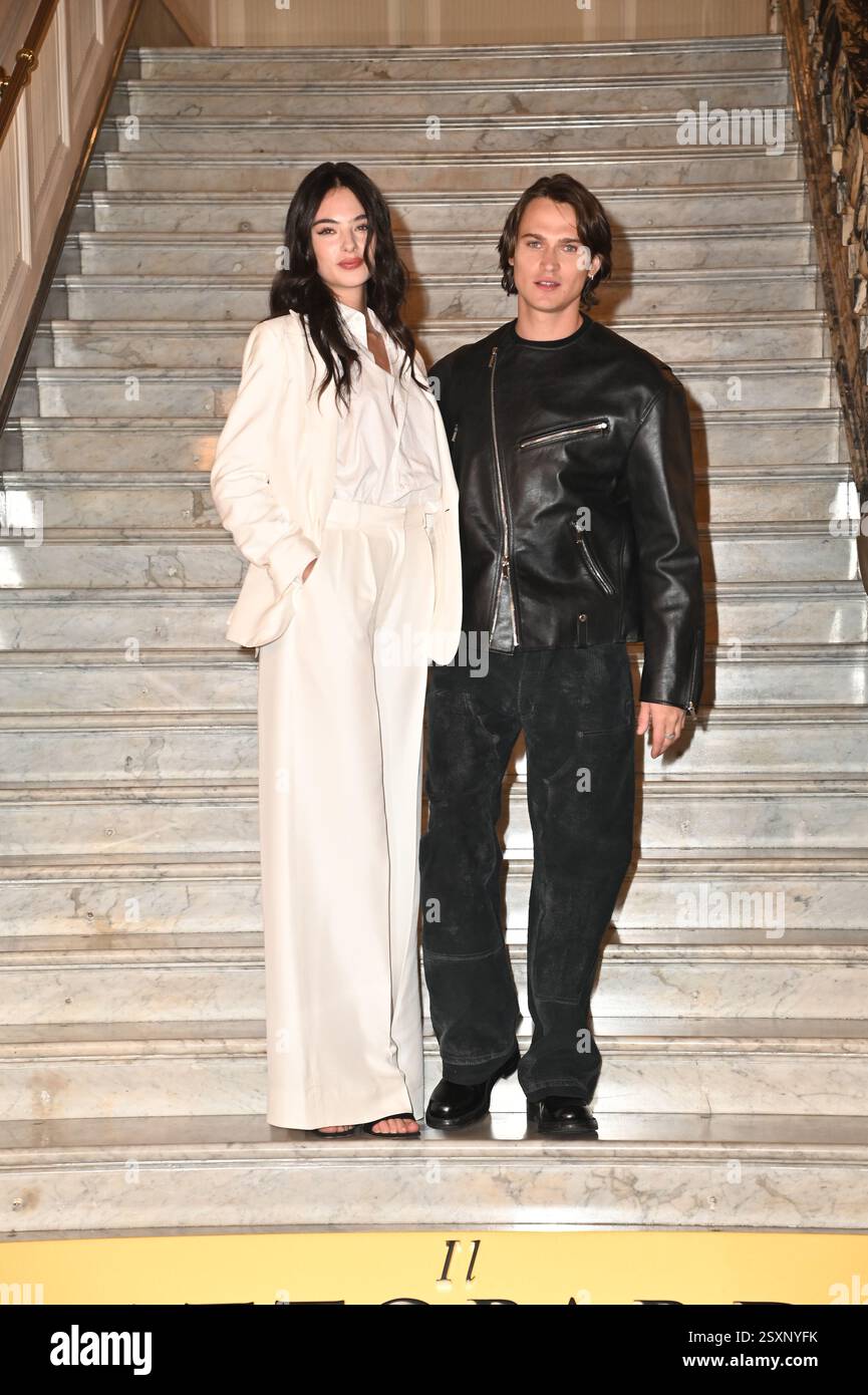 Deva Cassel, Saul Nanni Photocall of Netflix series -The Leopard (Il ...