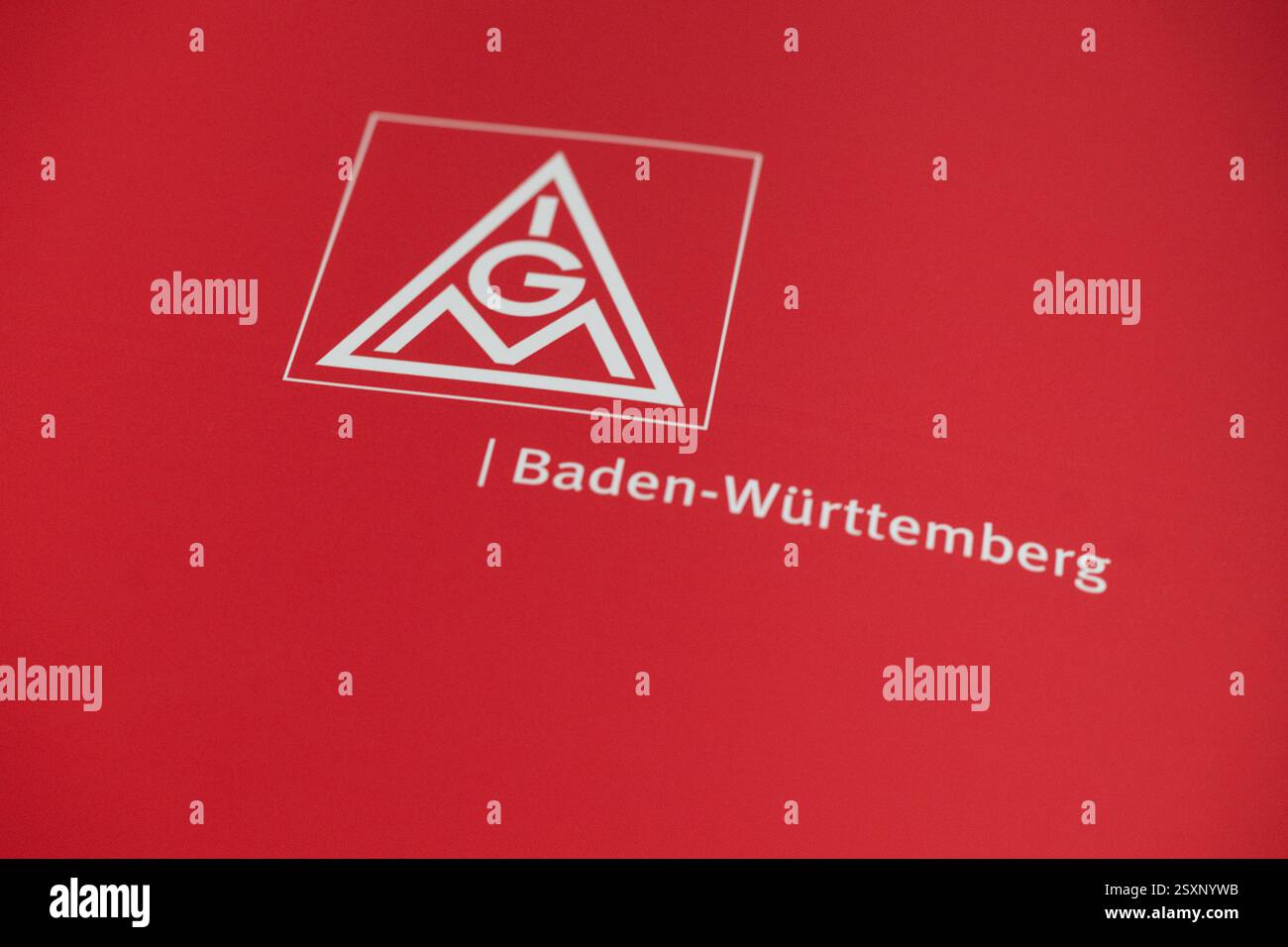 Stuttgart, Germany. 25th Feb, 2025. The logo of IG Metall Baden ...