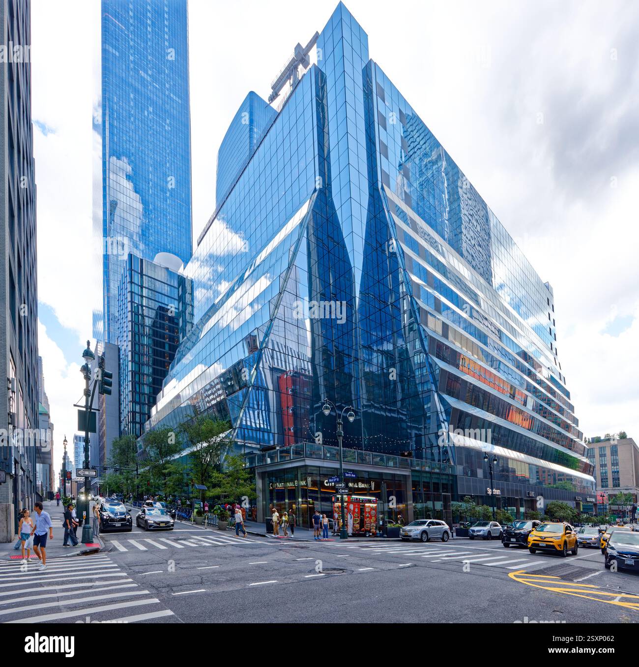 5 Manhattan West, originally the brutalist Westyard Distribution Center, was re-clad in ...