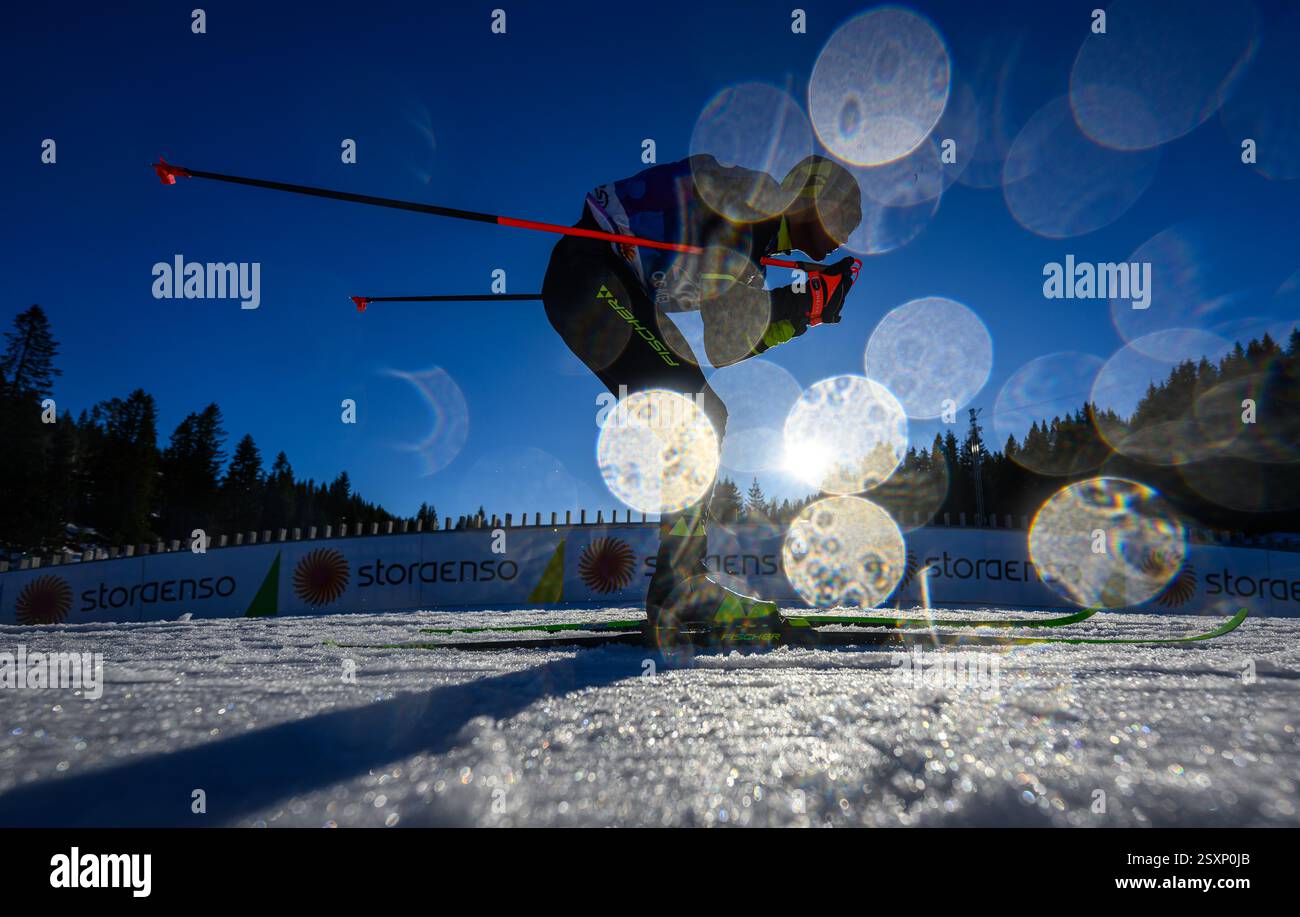 25 February 2025, Norway, Trondheim: Nordic skiing, before the world ...