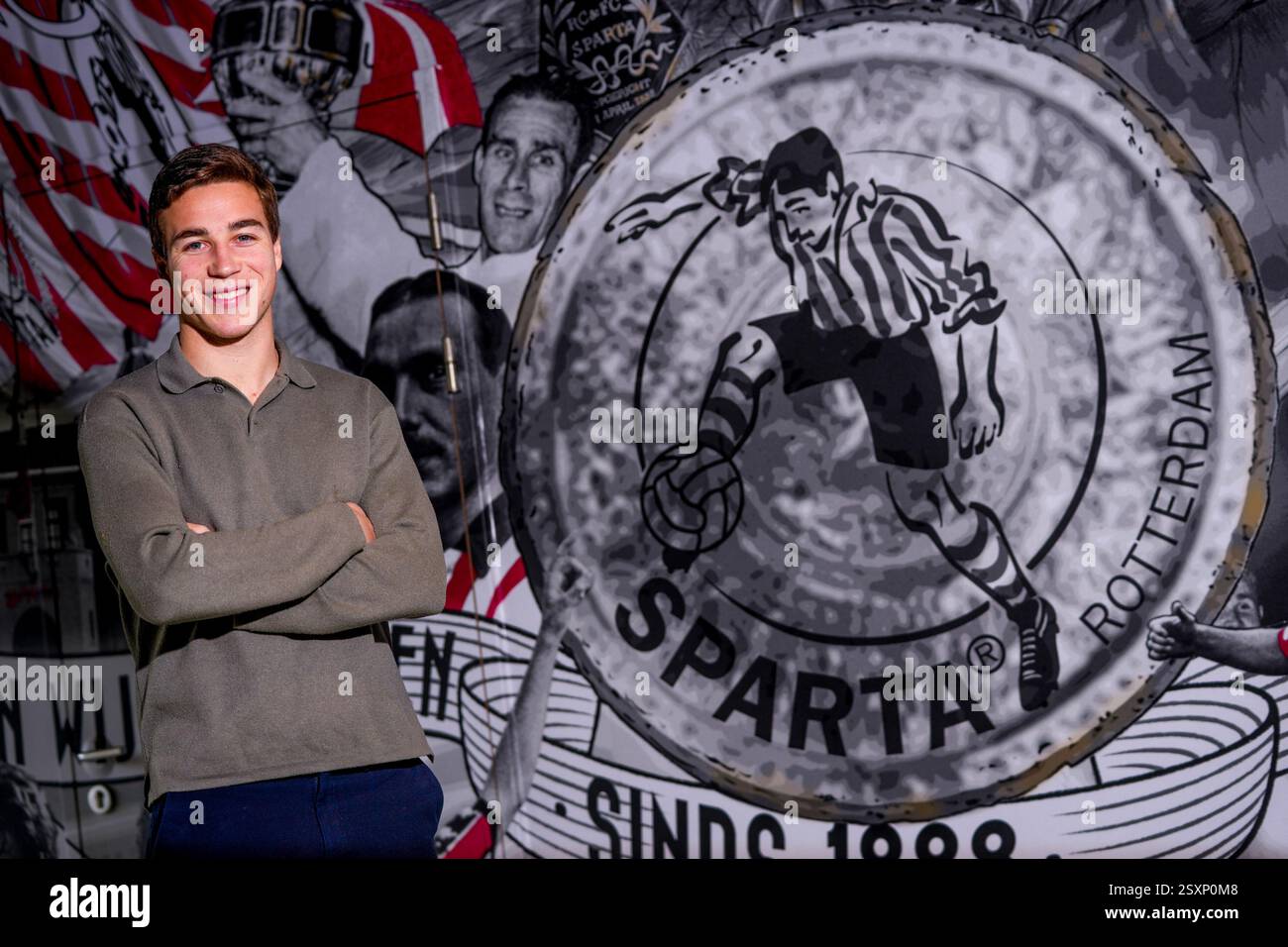 ROTTERDAM , 25-02-2025 , Stadium ‘Het Kasteel’ , Season 2024 / 2025 ...