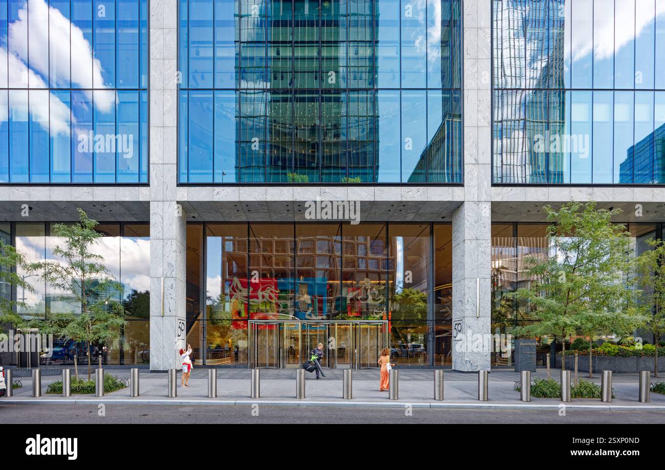 Foster + Partners designed 50 Hudson Yards, a 78-story office building ...