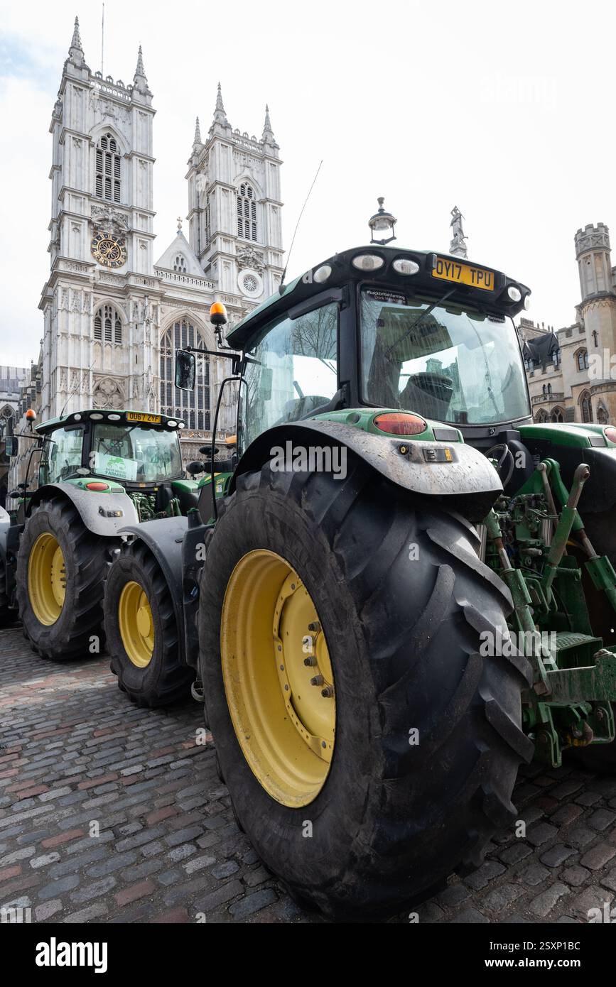 London, UK. 25 February, 2025. As the National Farmers' Union (NFU ...