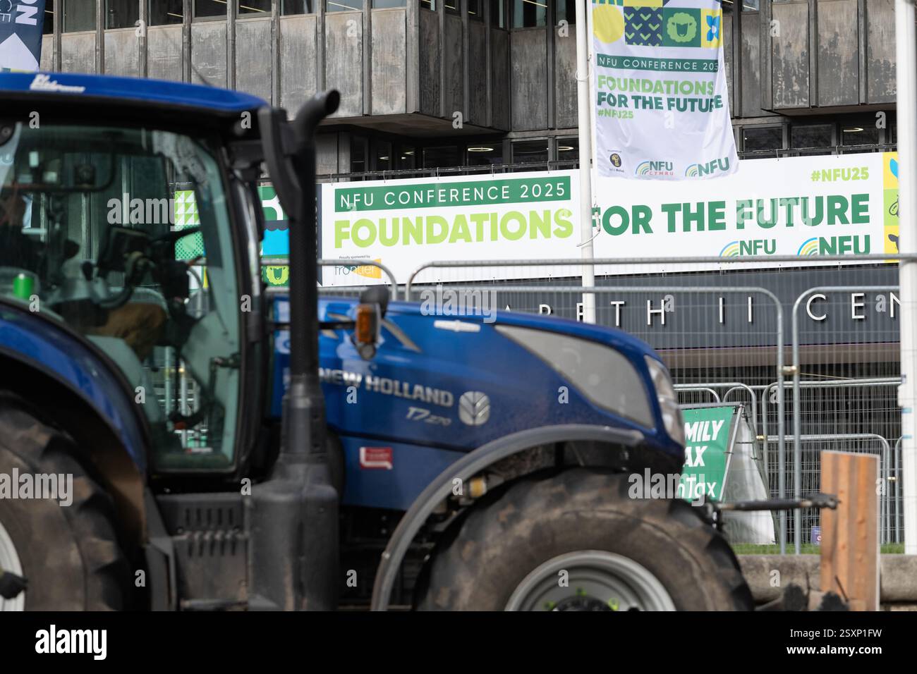 London, UK. 25 February, 2025. As the National Farmers' Union (NFU ...