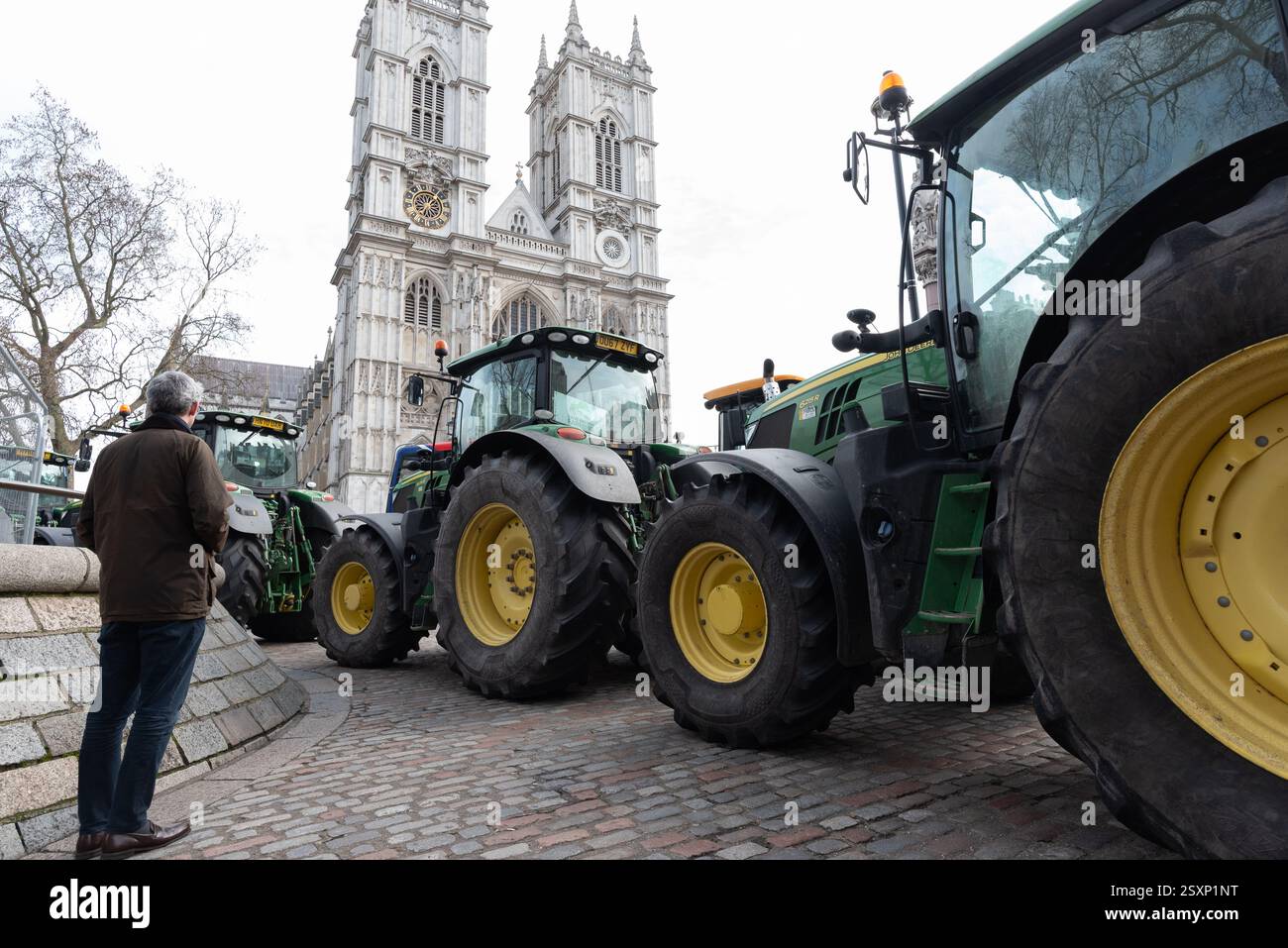 London, UK. 25 February, 2025. As the National Farmers' Union (NFU ...