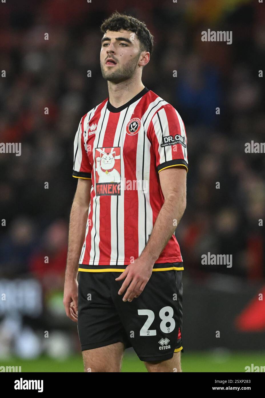 Sheffield United's Thomas Cannon during the Sky Bet Championship match ...
