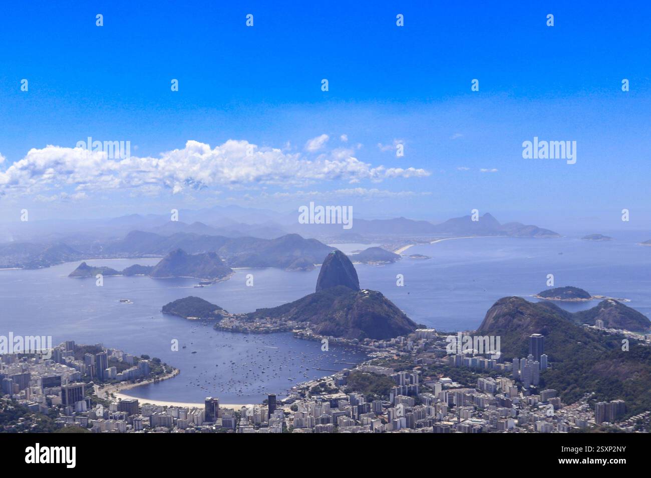 Rio De Janeiro, Brazil. 25th Feb, 2025. View of Guanabara Bay ...