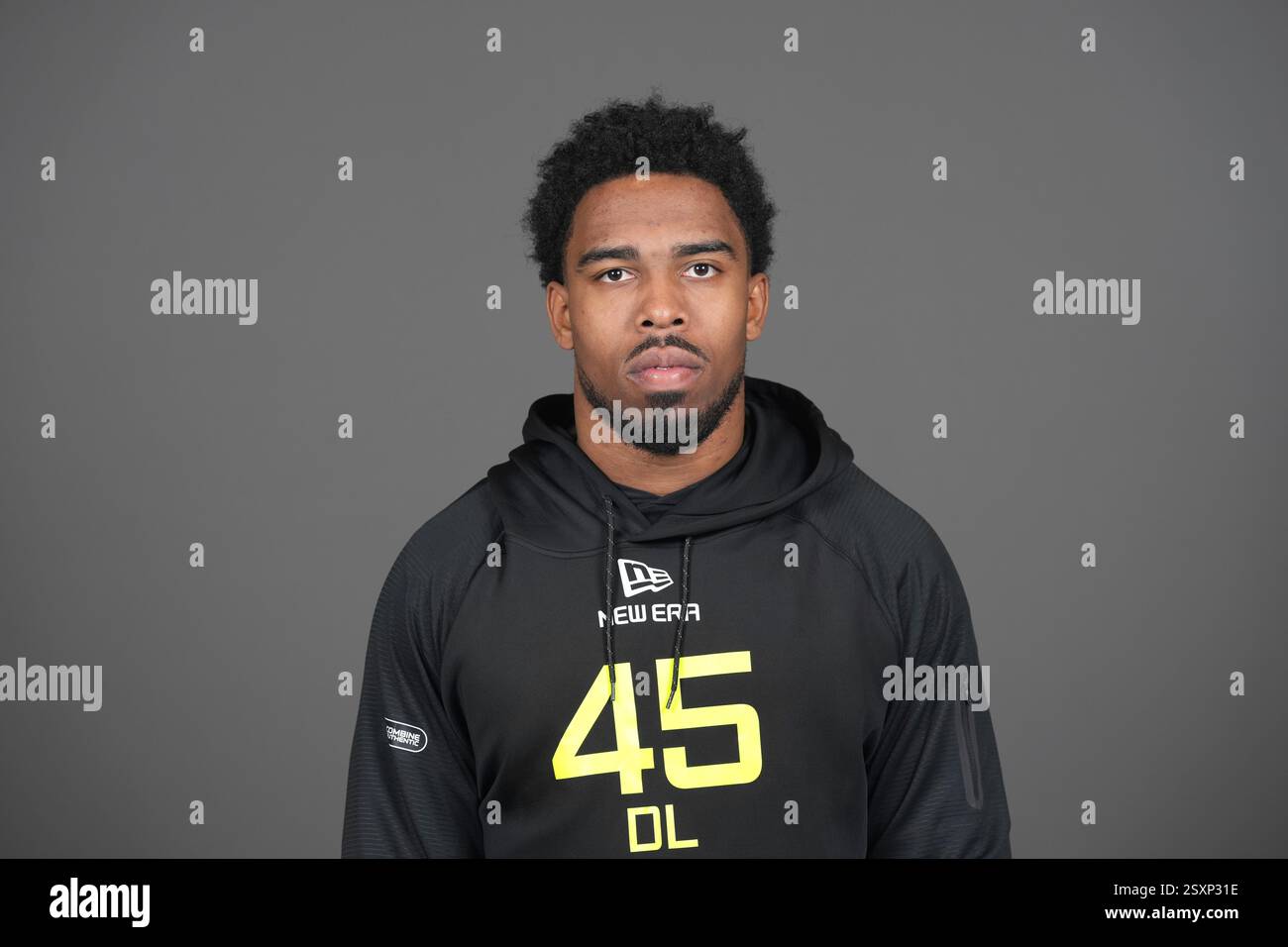 Syracuse defensive lineman Fadil Diggs (DL45) poses for a portrait at ...