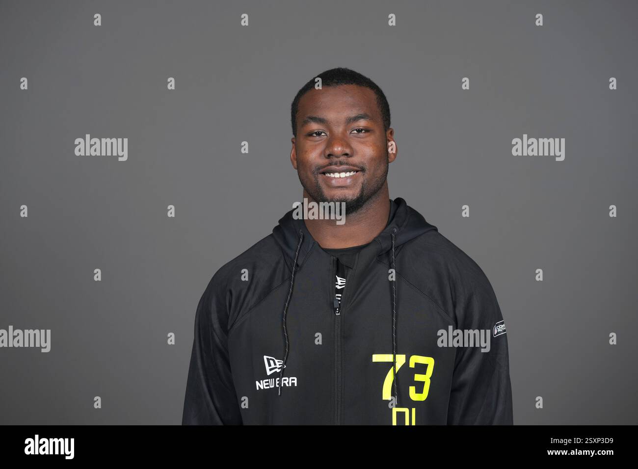 Georgia defensive lineman Mykel Williams (DL73) poses for a portrait at ...