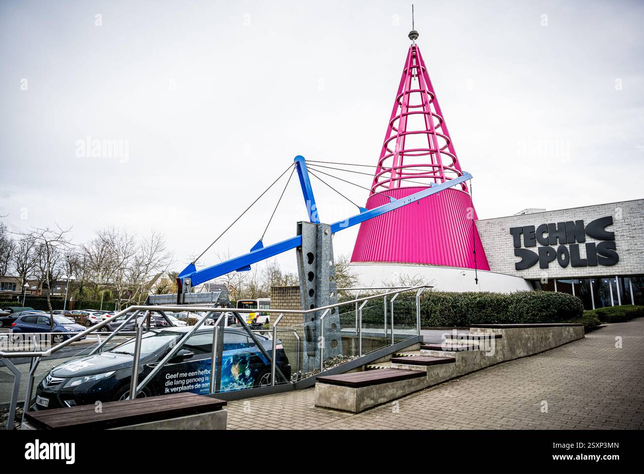 A picture showing the entrance of the Technopolis interactive science ...