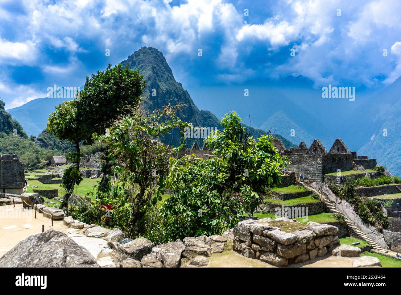 Historic Wonder Of Machu Picchu In Peru Showcasing Incredible Inca ...