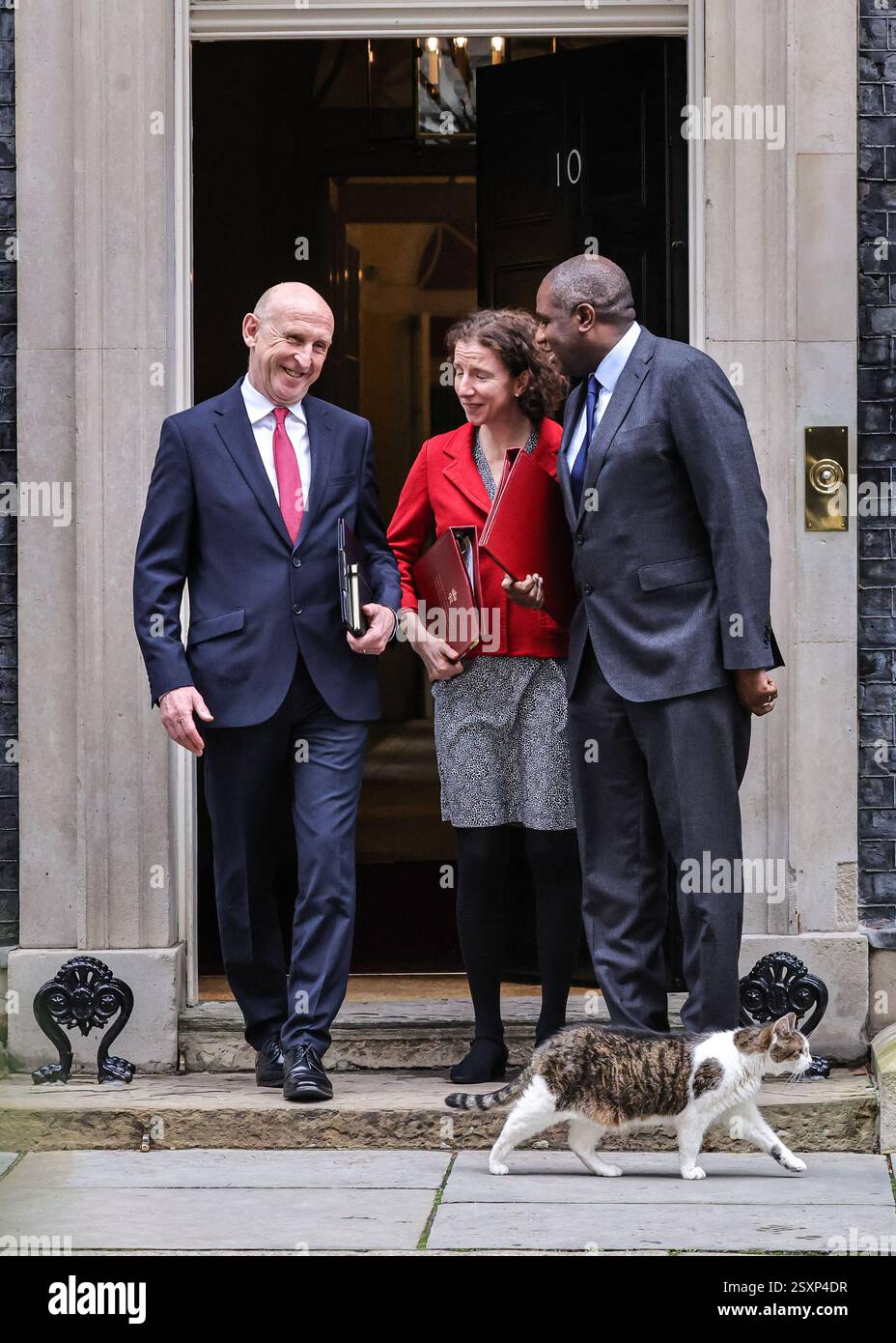 London, UK. 25th Feb, 2025. John Healey, Defence Secretary, Anneliese ...