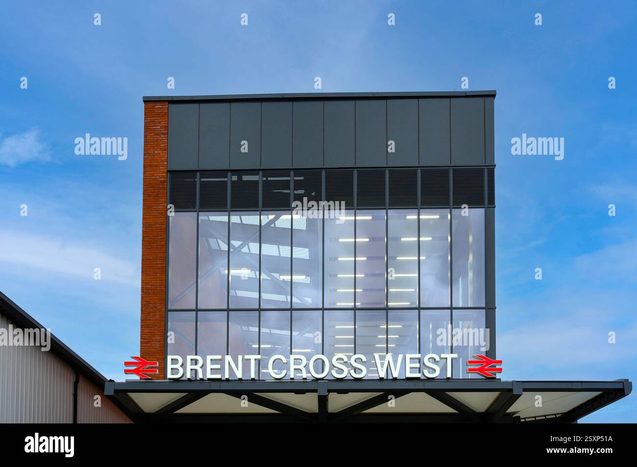 Brent Cross West Station, London England Stock Photo - Alamy