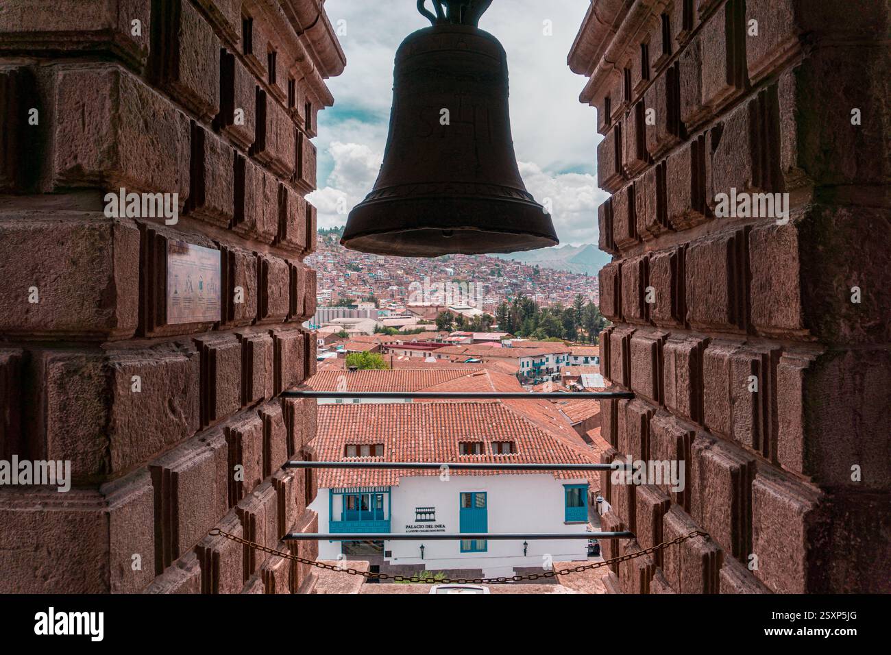 Scenic View of Cusco Peru from the Bells of the San Francisco de Asís ...