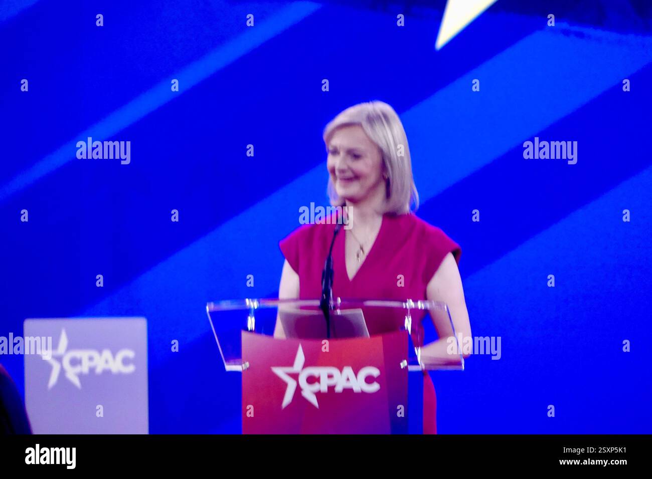 February 25, 2025, Washington Dc, Maryland: archive *.(new) liz truss ...