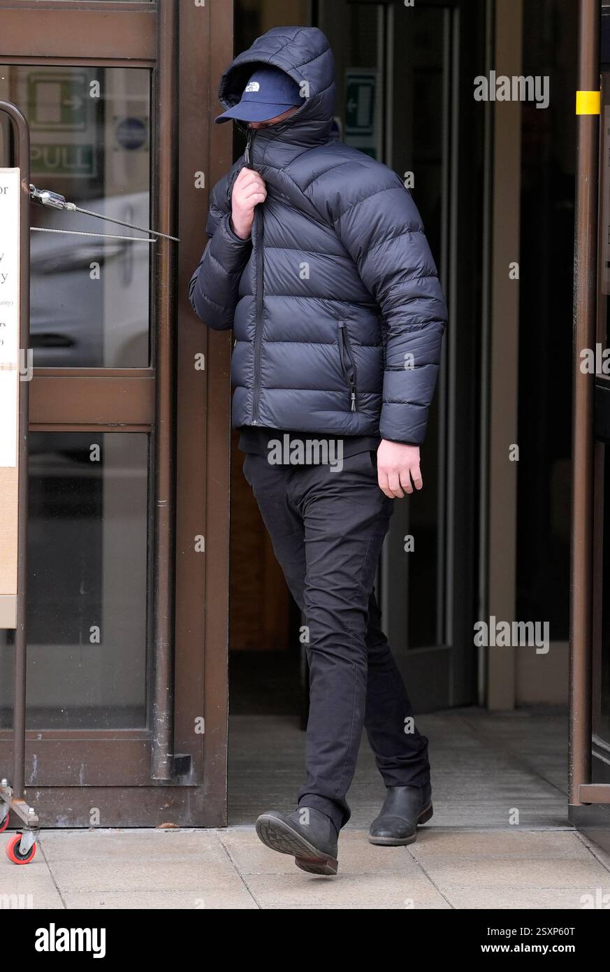 Michael Jones outside Oxford Crown Court for the trial of three men ...