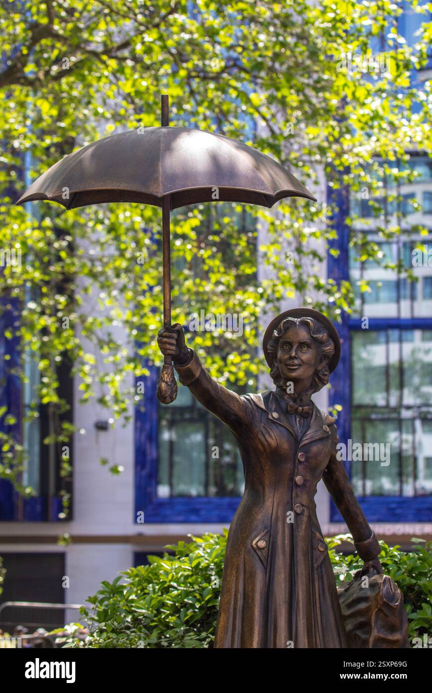 London, UK - May 26th 2023: A statue of iconic movie character Mary ...