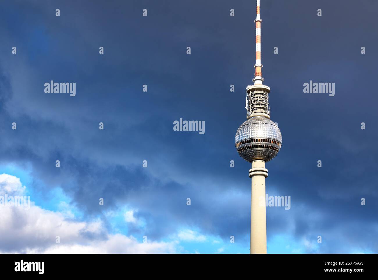 Berlin, Germany – September 28, 2024 – Famous Berlin Fernsehturm TV ...
