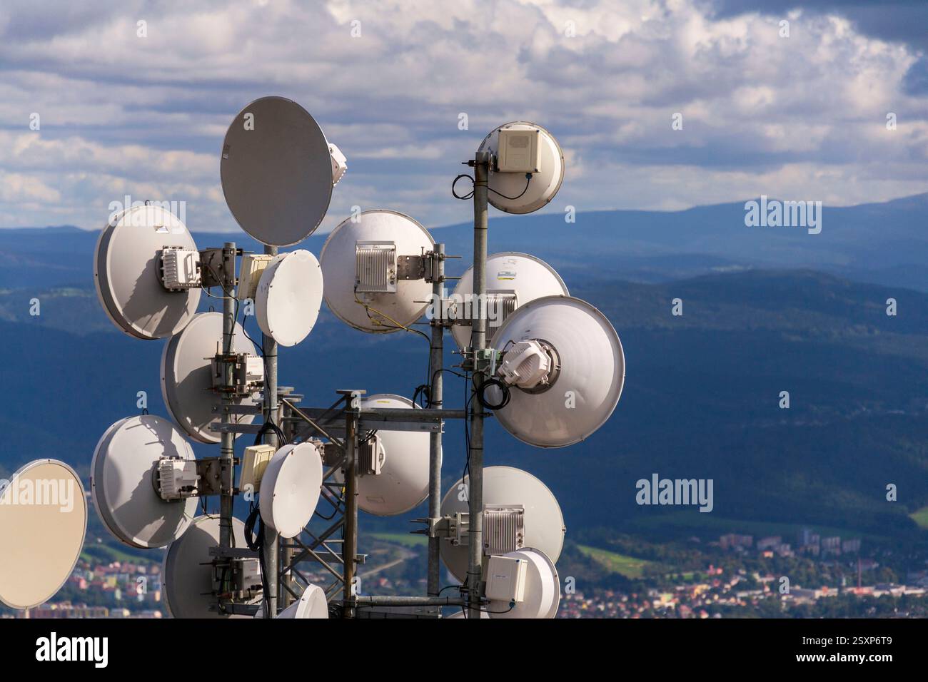 5g network transmitters on hi-res stock photography and images - Alamy