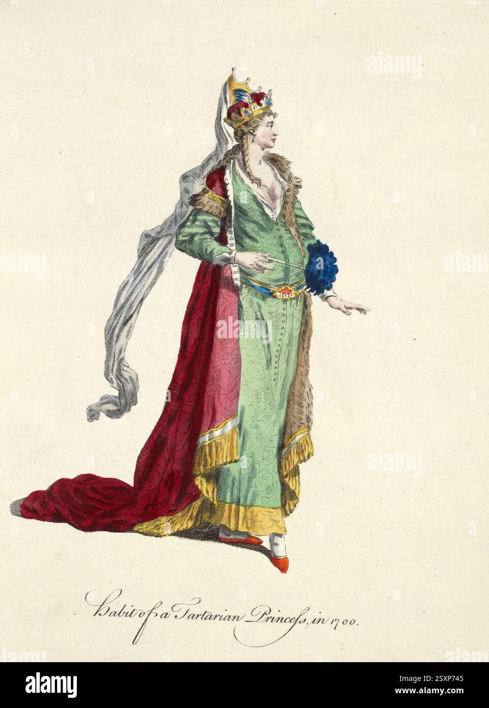 Historical clothing, fashion throughout time, clothing of a Tartar ...