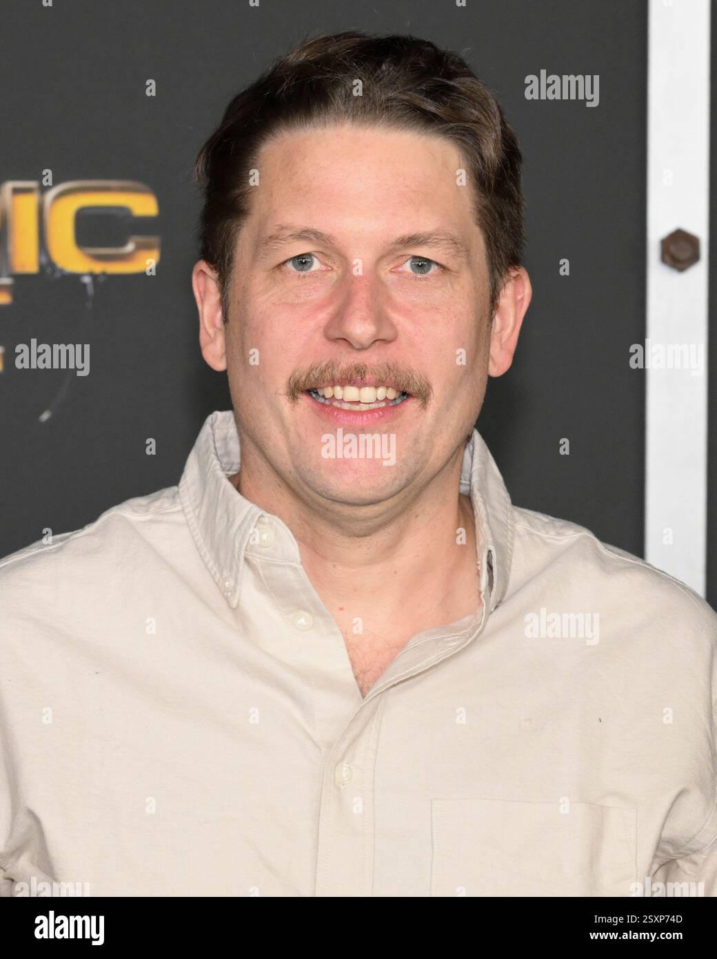 February 24, 2025, Hollywood, California, USA: imon Stalenhag atttends ''The Electric State ...