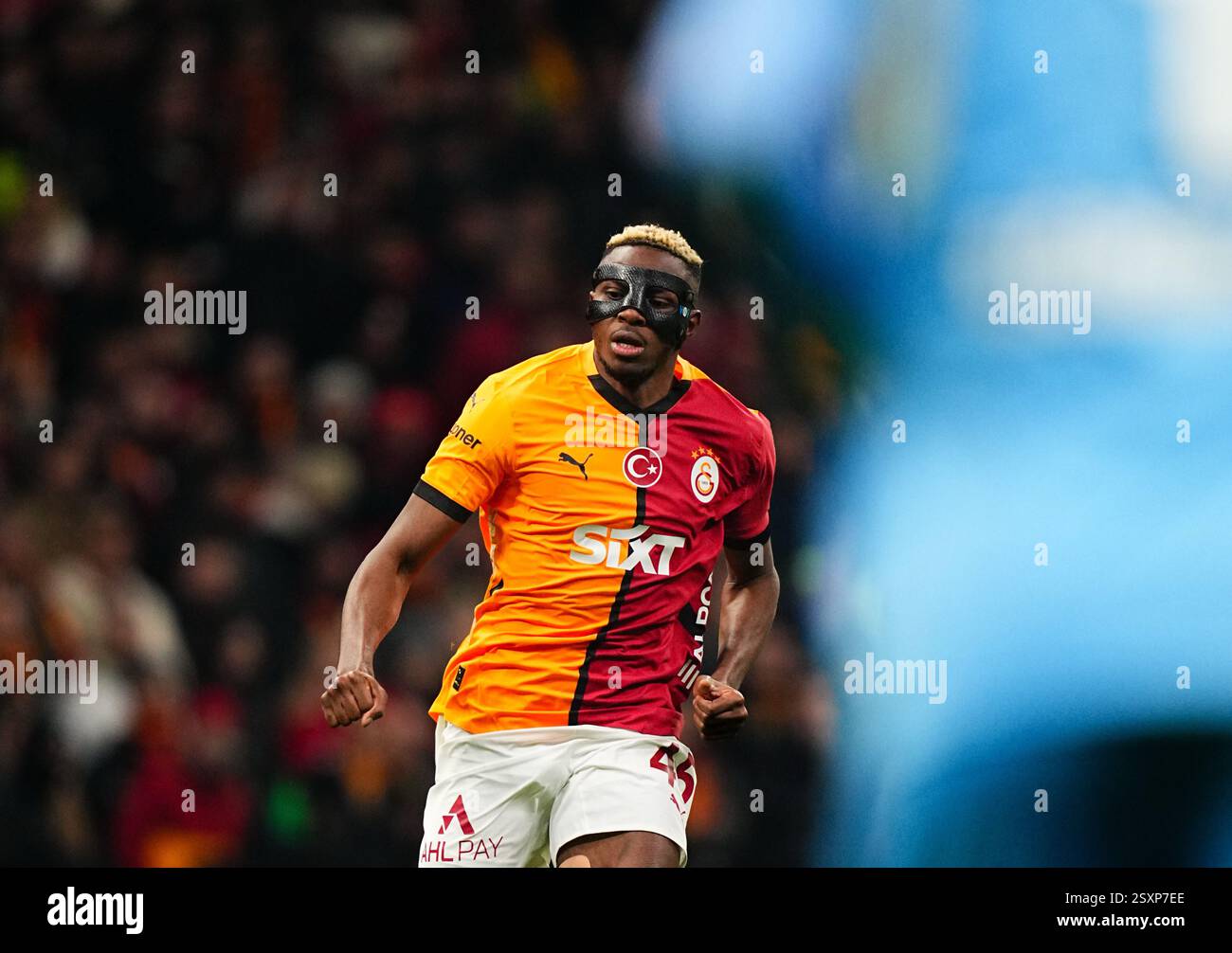 Rams Park, Istanbul, Turkey. 24th Feb, 2025. Victor Osimhen // during a ...