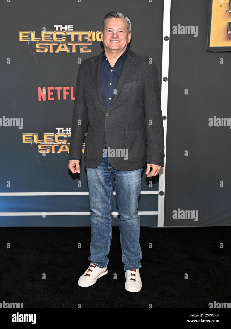 February 24, 2025, Hollywood, California, USA: Ted Sarandos atttends ...