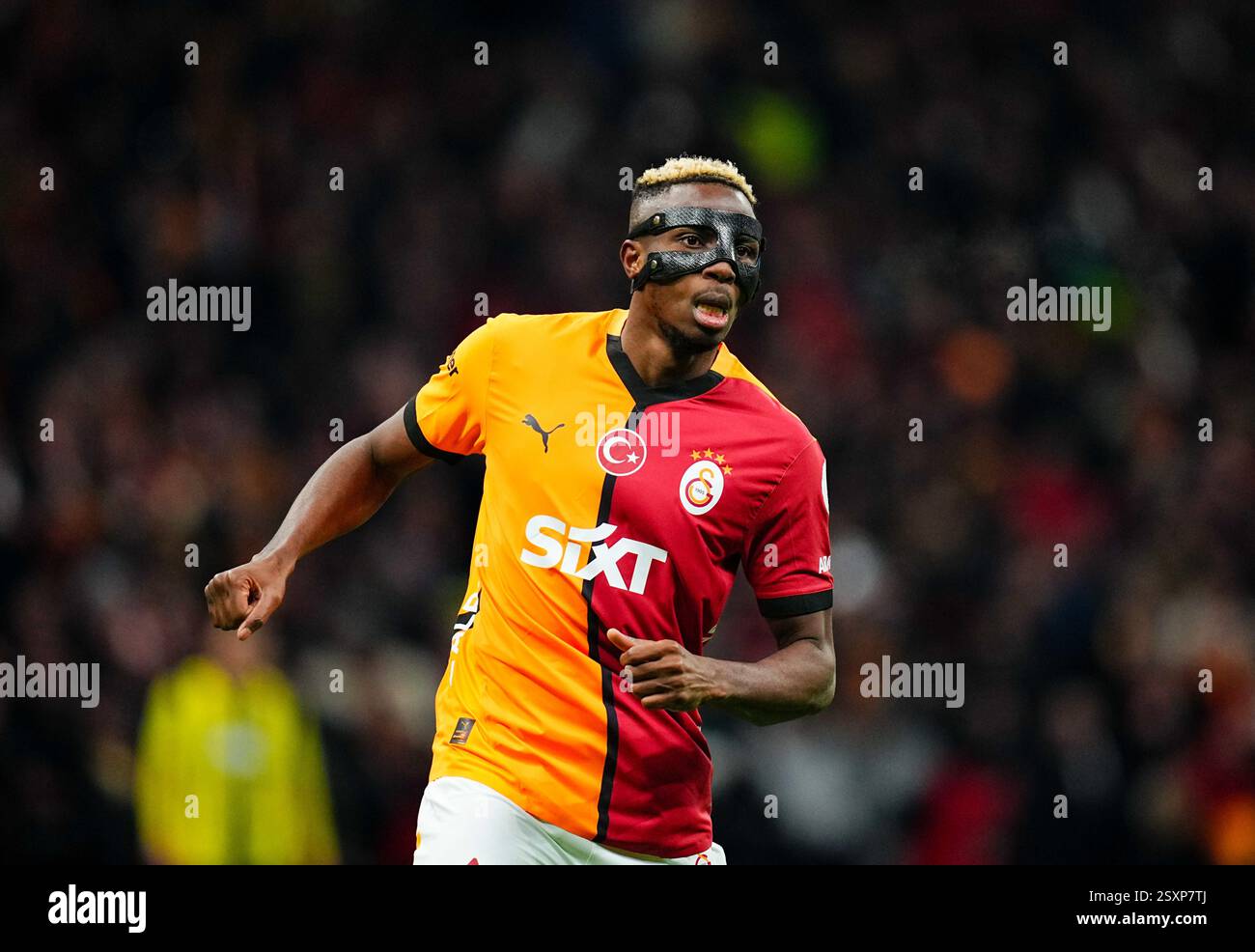 Rams Park, Istanbul, Turkey. 24th Feb, 2025. Victor Osimhen // during a ...