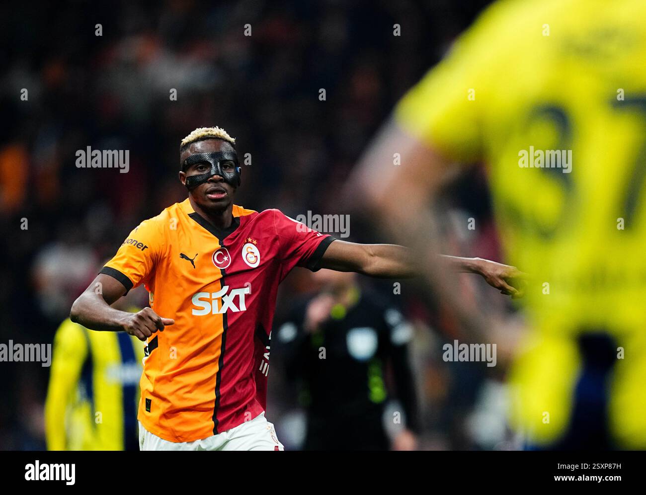 February 24 2025: Victor Osimhen // during a Turkish Super Lig game ...