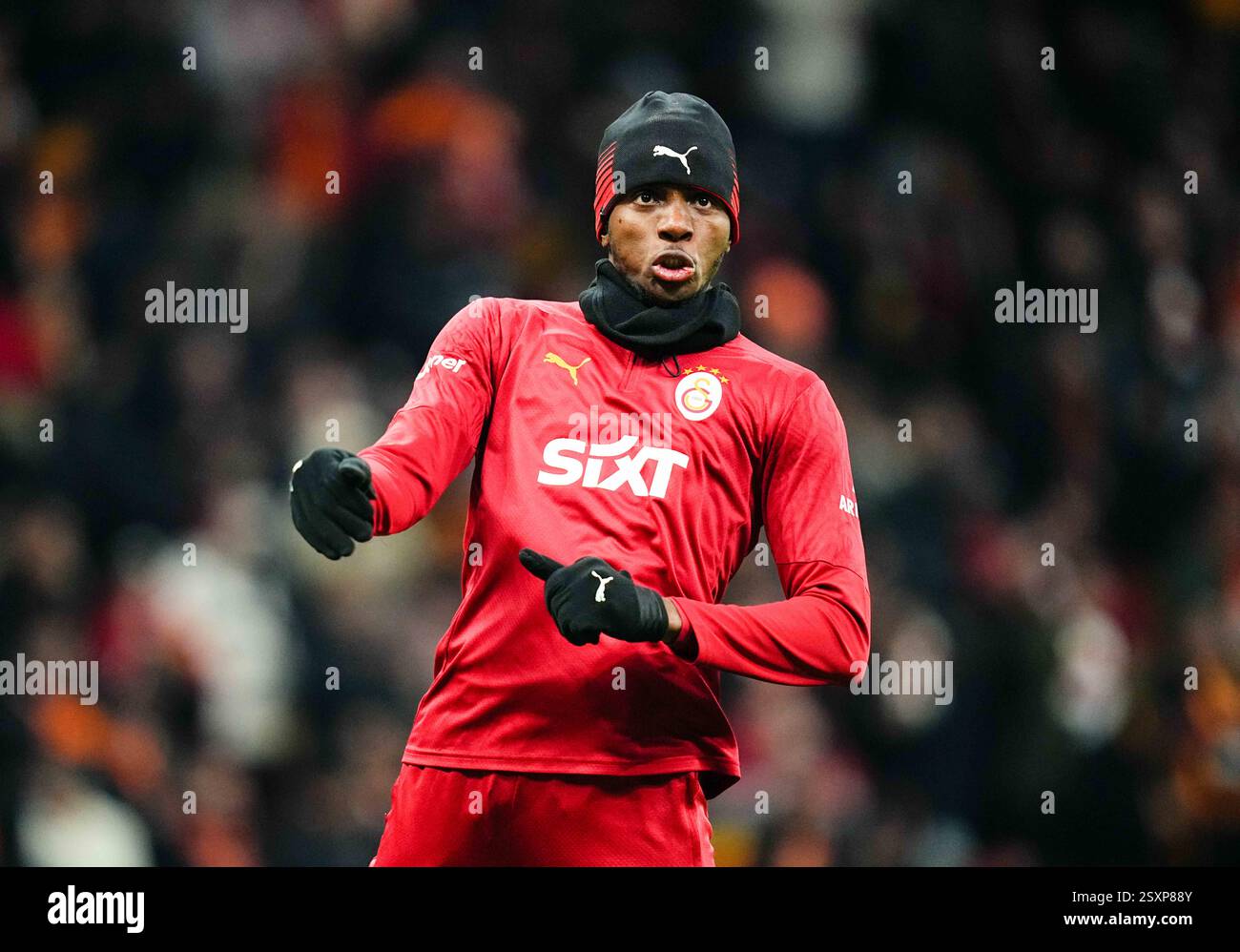 February 24 2025: Victor Osimhen // during a Turkish Super Lig game ...