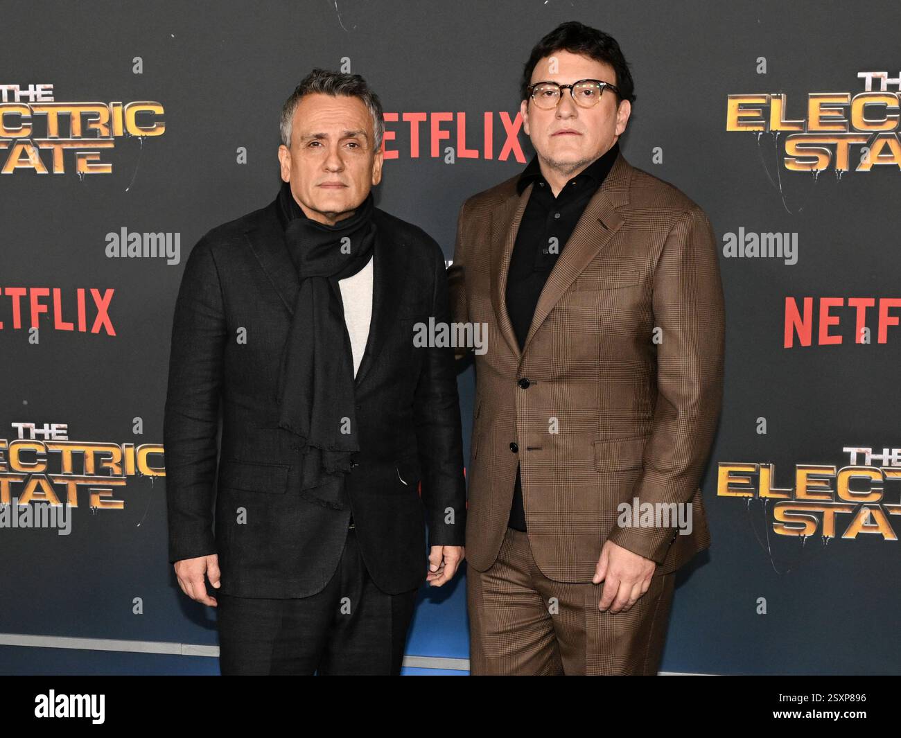 Hollywood, California, USA. 24th Feb, 2025. Anthony Russo and Joe Russo ...