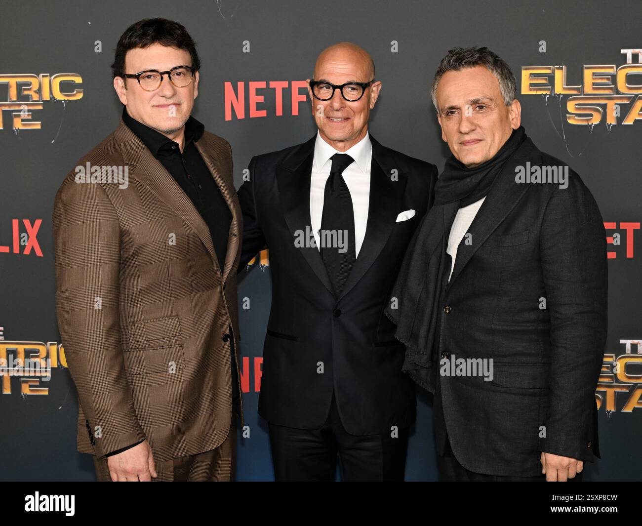 Hollywood, California, USA. 24th Feb, 2025. Anthony Russo, Stanley ...