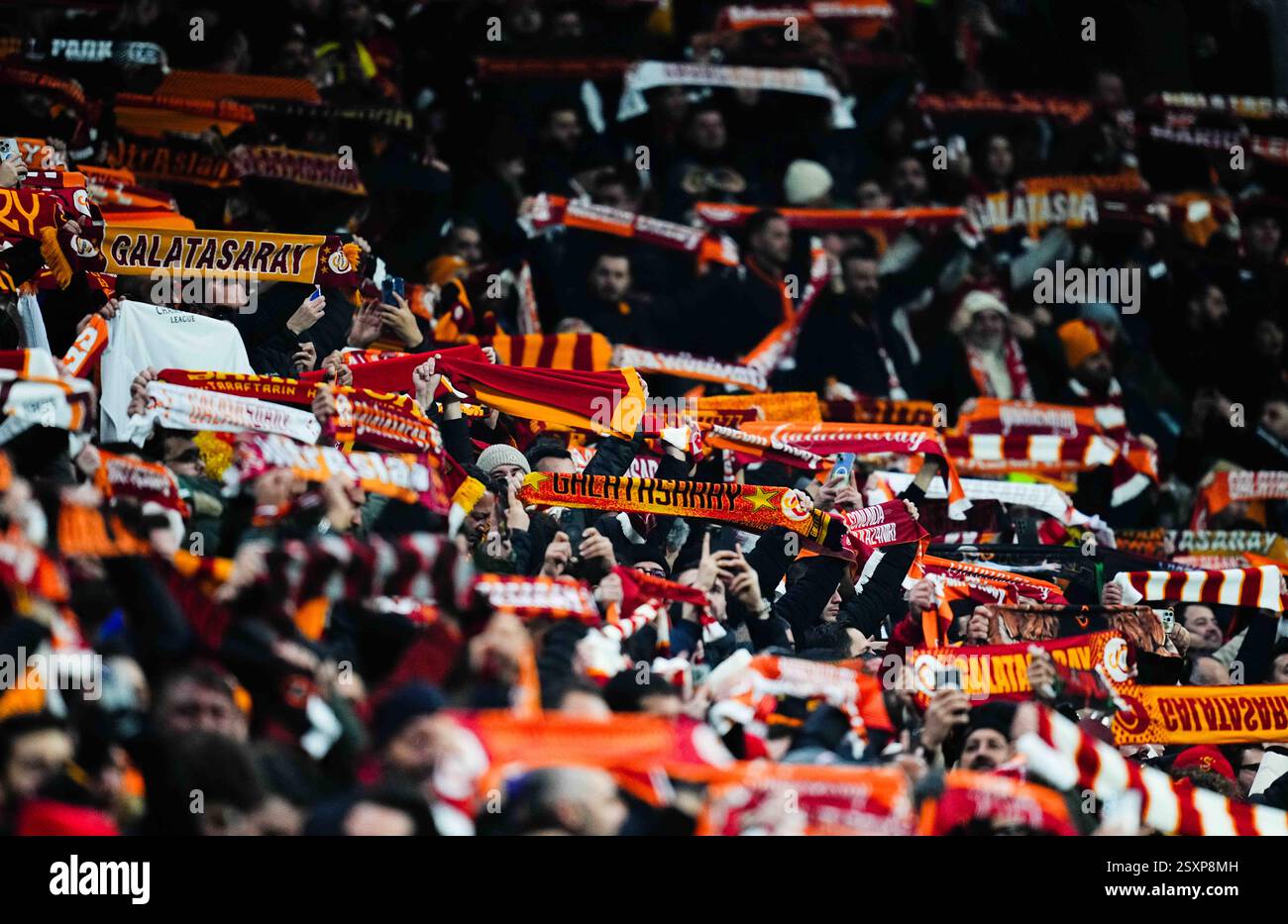Rams Park, Istanbul, Turkey. 24th Feb, 2025. Galatasaray vs Fenerbahce ...
