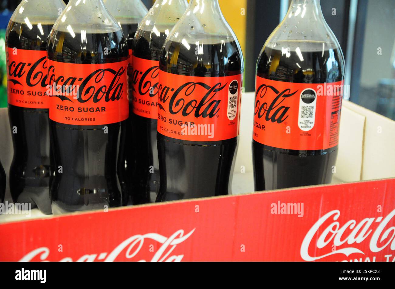 Copenhagen/ DenmarK/25 FEBRUARY 2025/ Coca cola in copenhagen. (Photo ...