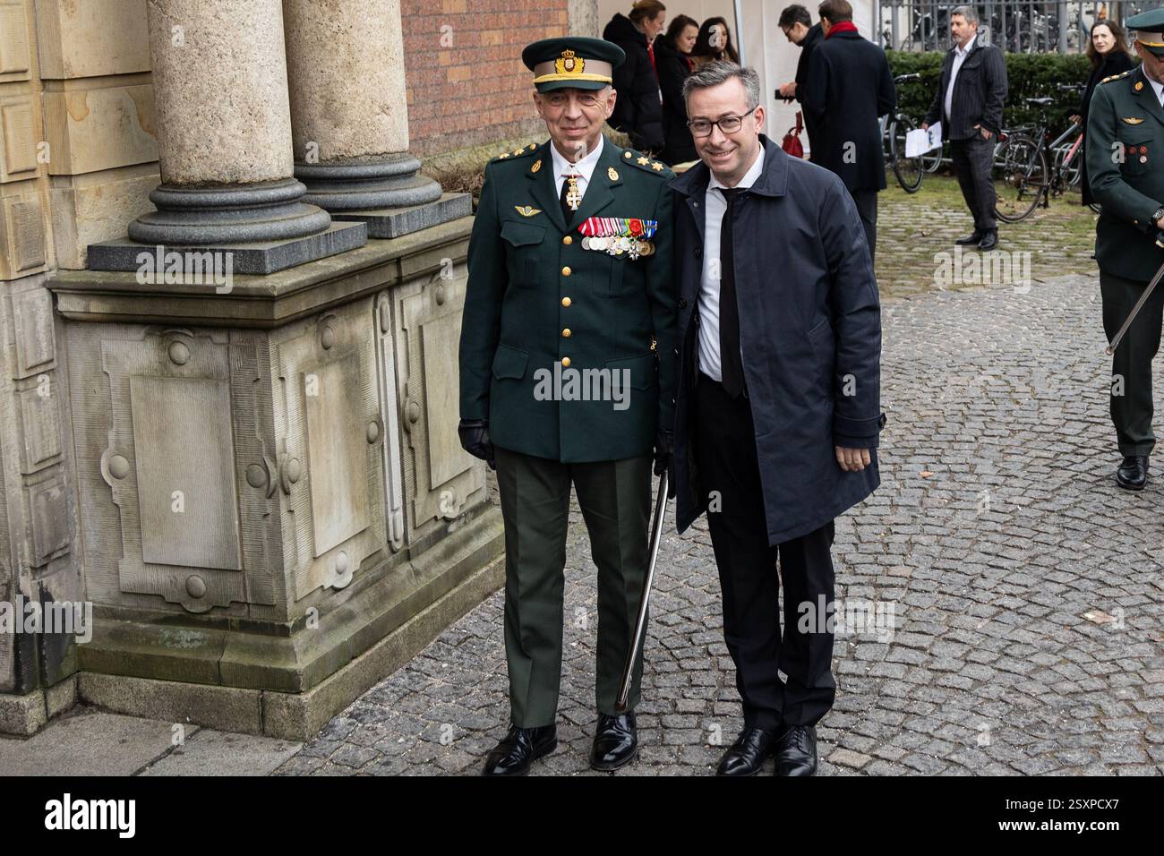 The Chief of the Danish Home Guard, Major General Gunner Arpe Nielsen ...