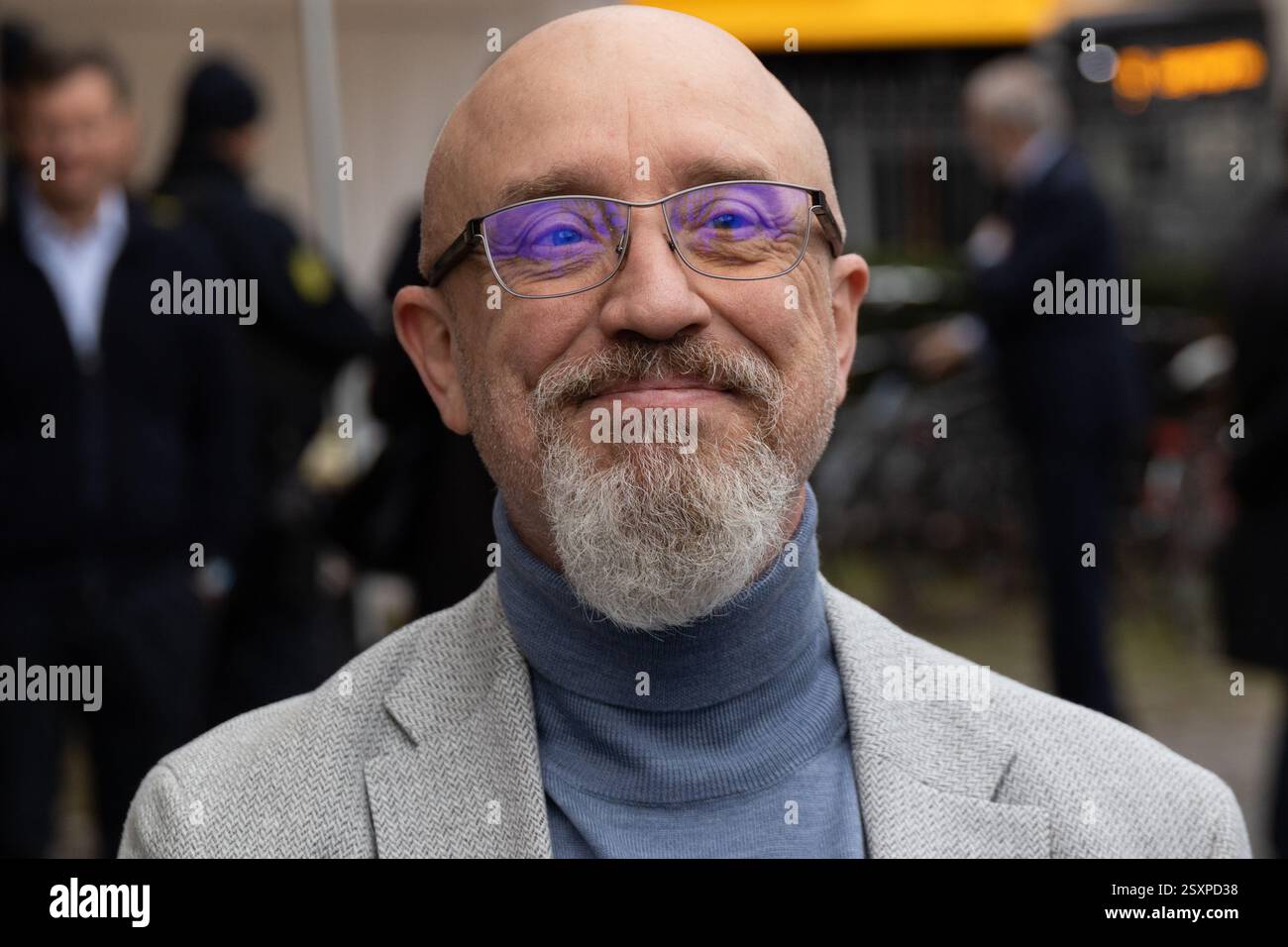 Former Minister of Defence of Ukraine Oleksii Reznikov arrives at a ...
