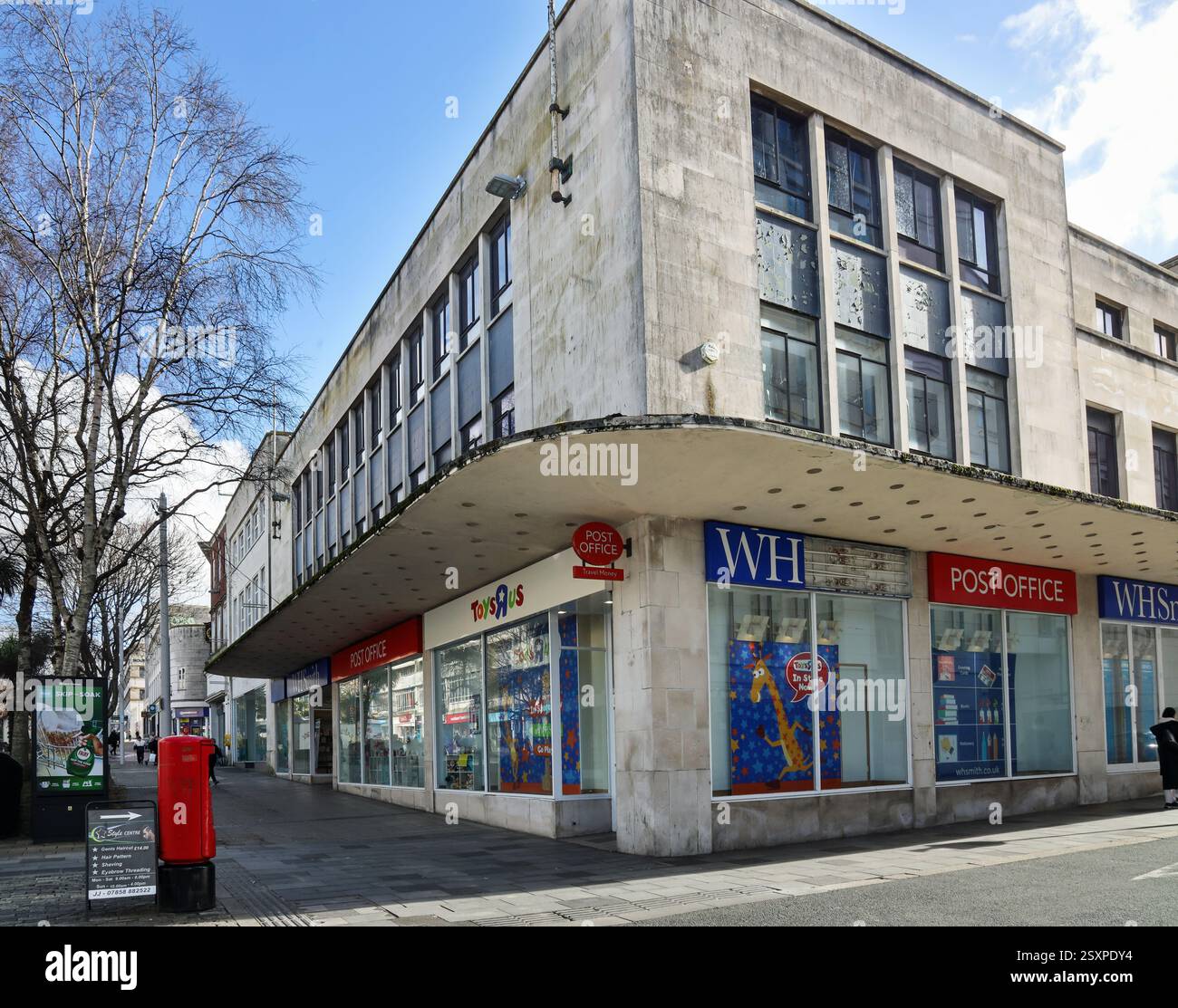 W H Smith store in New George Street at the western end of the city’s ...