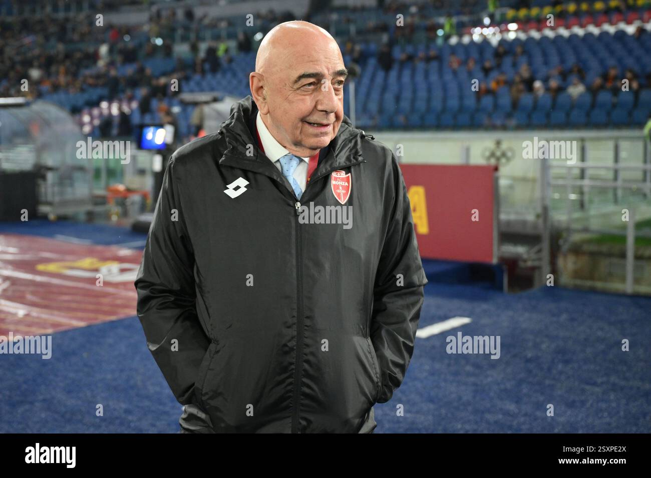Roma, Italia. 24th Feb, 2025. AC Monza's CEO Adriano Galliani before ...