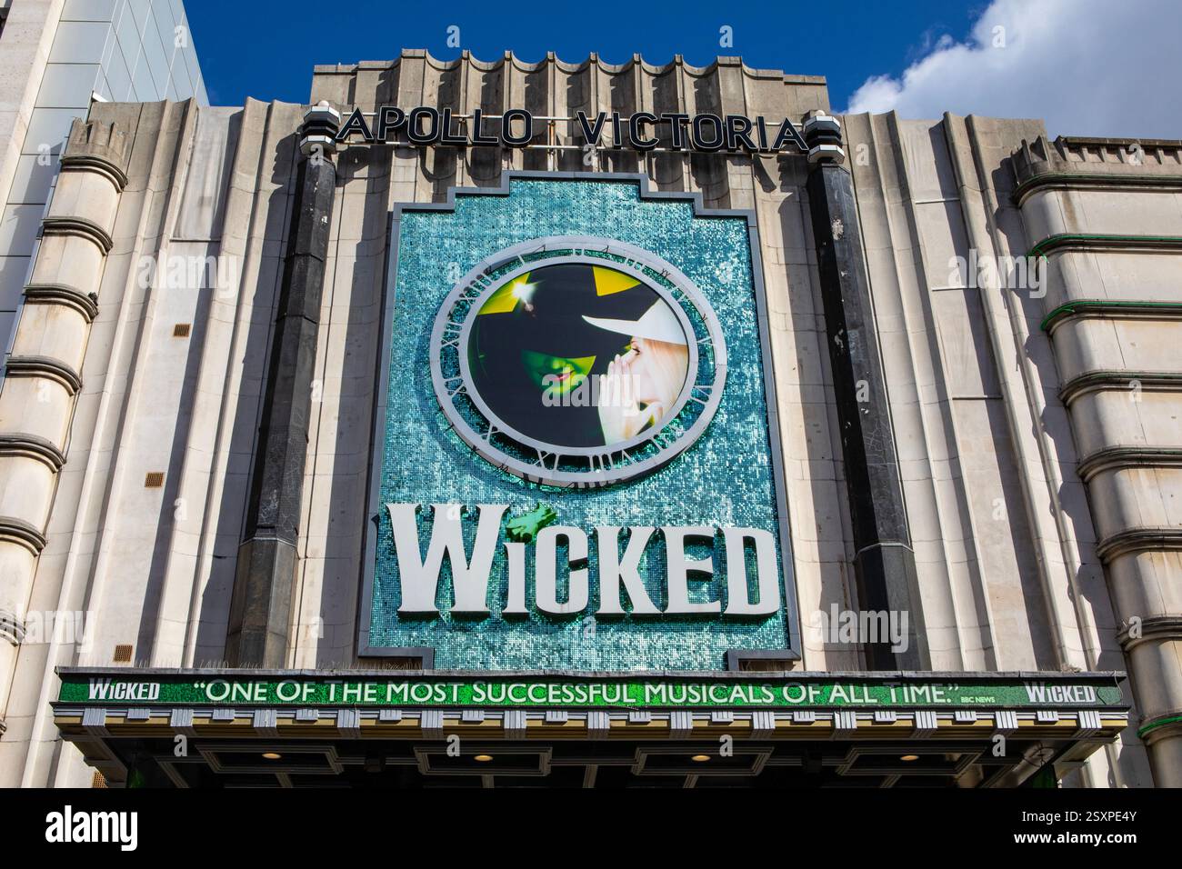 London, UK - March 14th 2023:The exterior of the Apollo Victoria ...