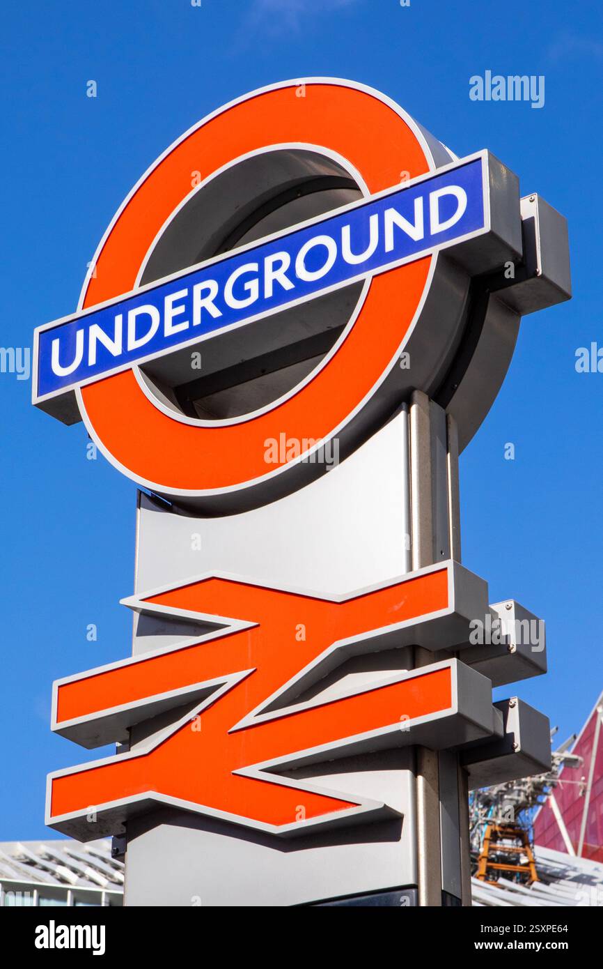 London, UK - March 14th 2023: The London Underground and Network Rail ...